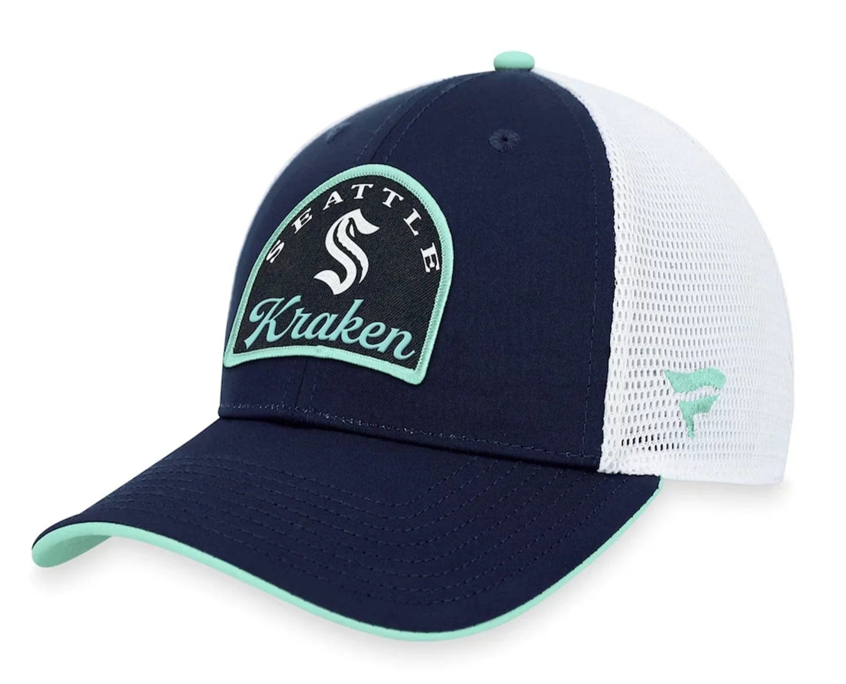Fanatics Fundamental Structured Trucker Hat - Seattle Kraken
