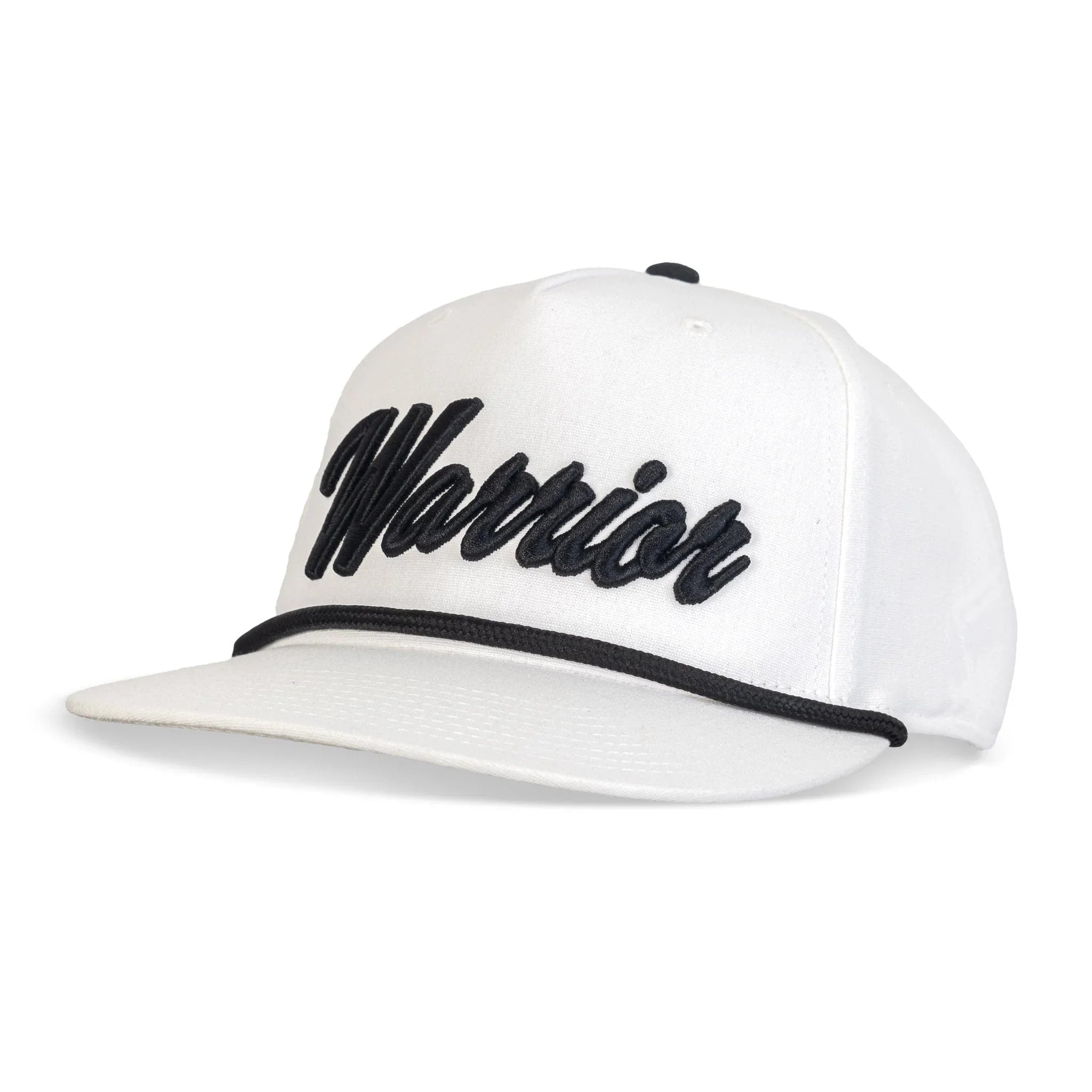 Warrior Hockey Script Rope Snapback Hat - White