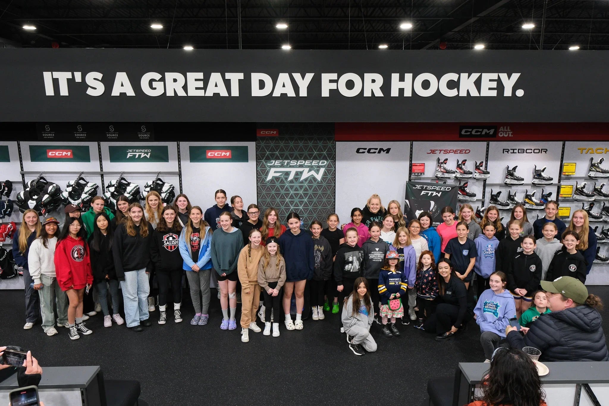 Women's Hockey CCM FTW Launch Party with Jessie Eldridge