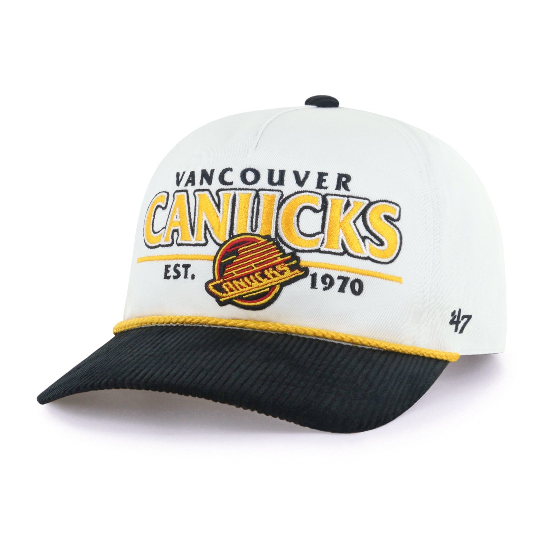 47 Brand NHL Rustic Hitch Adjustable Hat - Vancouver Canucks Skate
