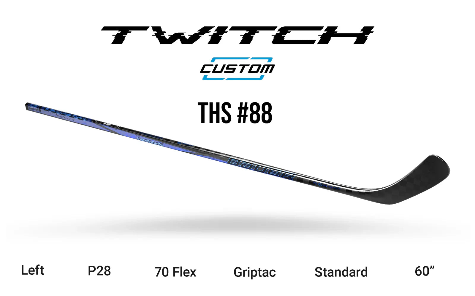 Bauer Twitch Junior Hockey Stick - 30 Flex - MyBauer Custom