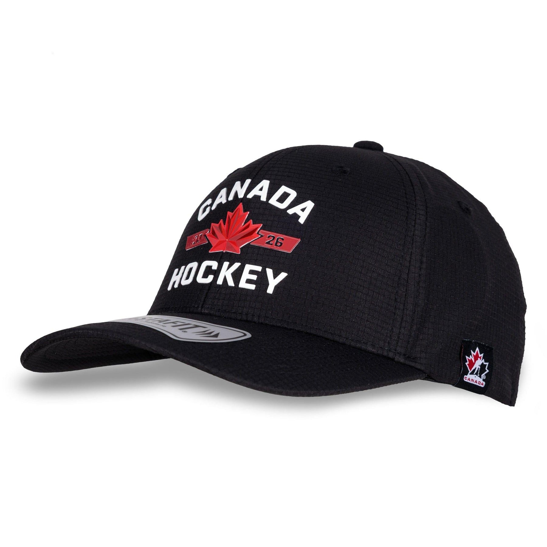 Bauer Hockey Canada Olympic Elastafit Hat - Black