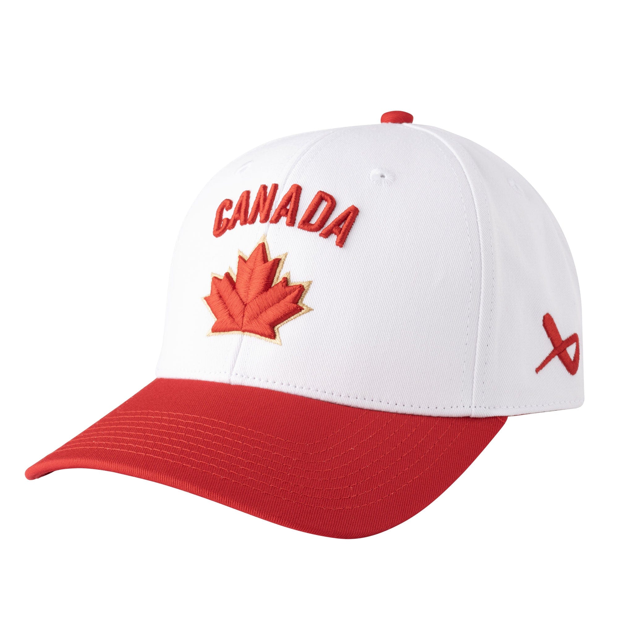 Bauer Hockey Canada TwoTone Twill Hat - Red / White