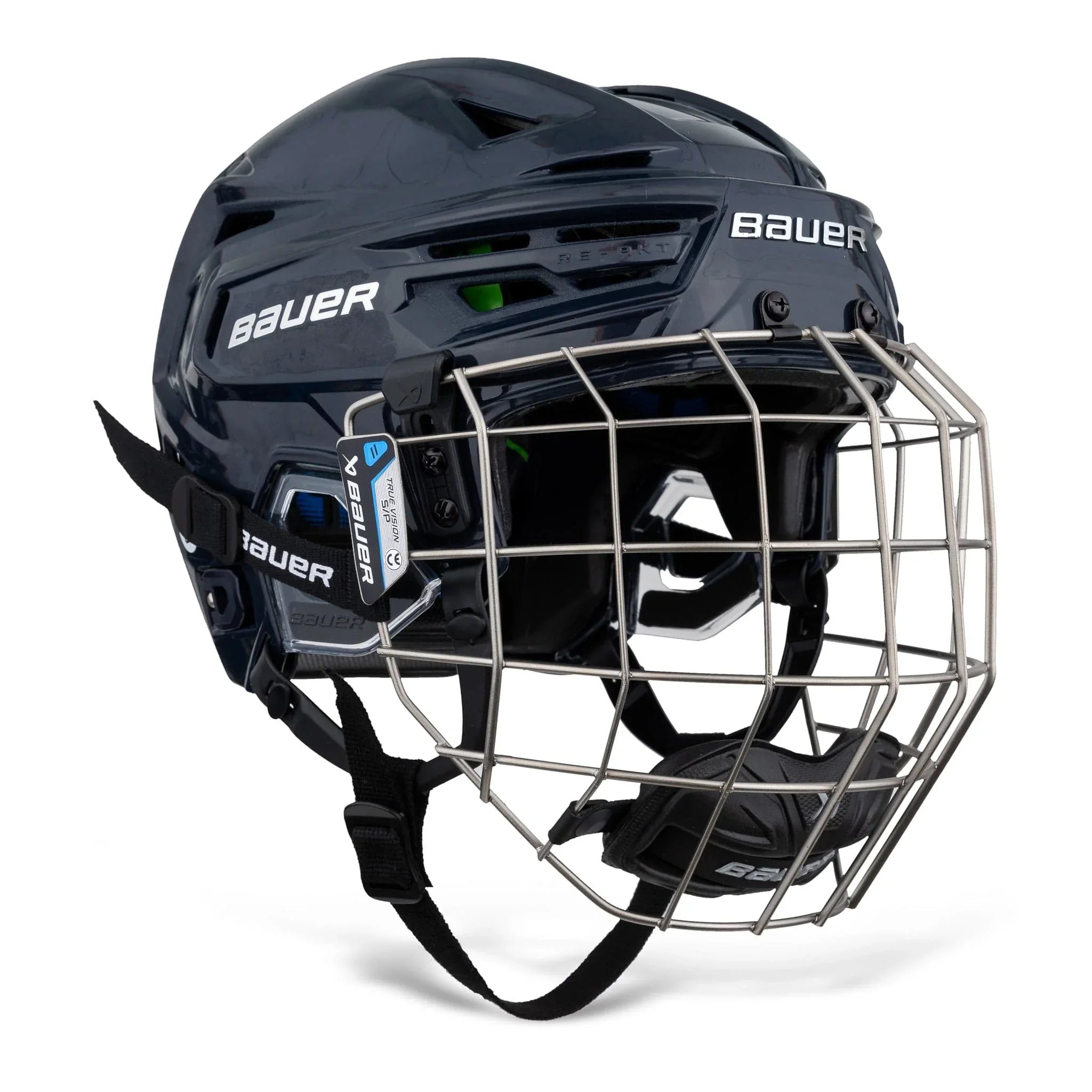 Bauer RE-AKT 155 Hockey Helmet / Cage Combo