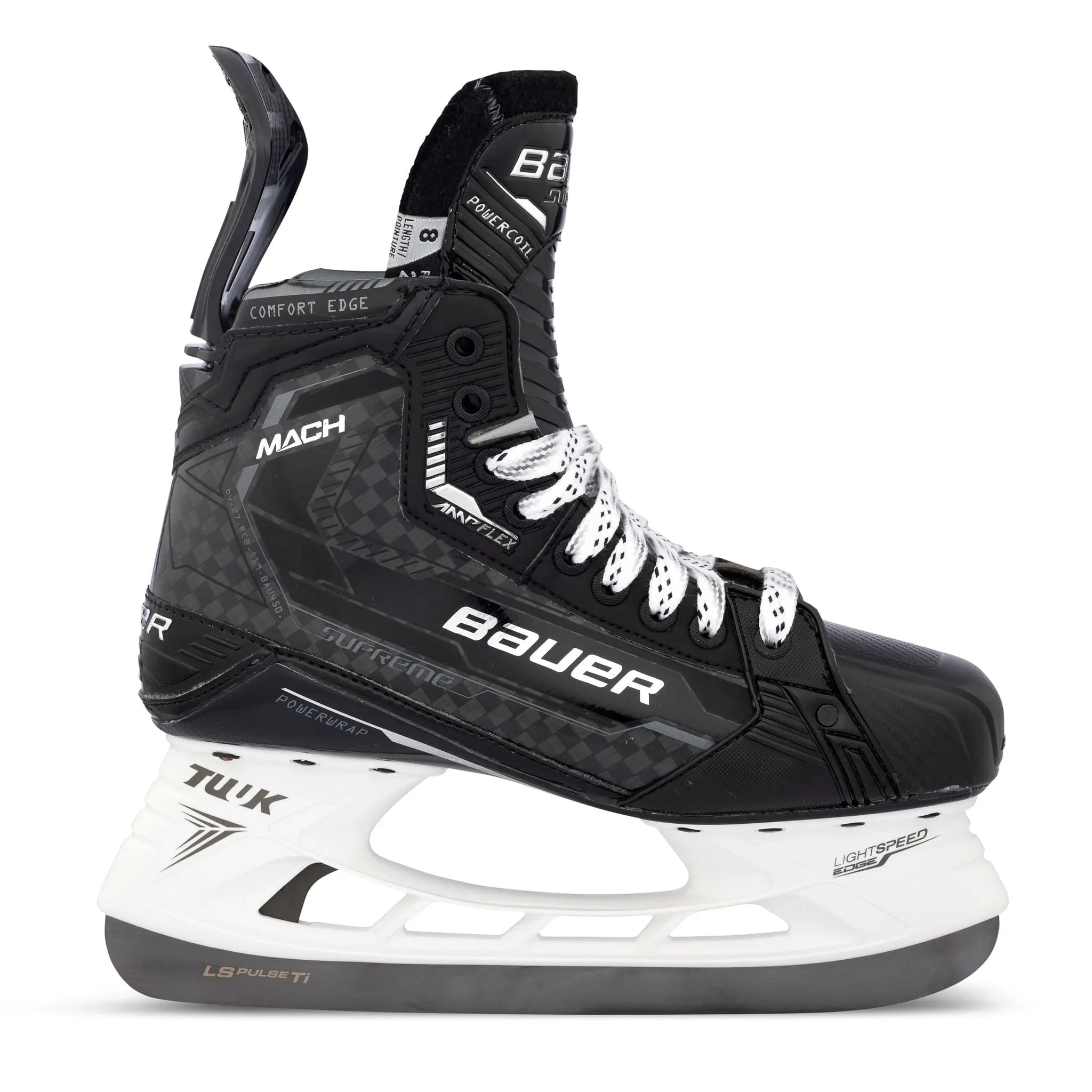 Bauer Supreme Mach Senior Hockey Skates w/ Pulse TI Steel