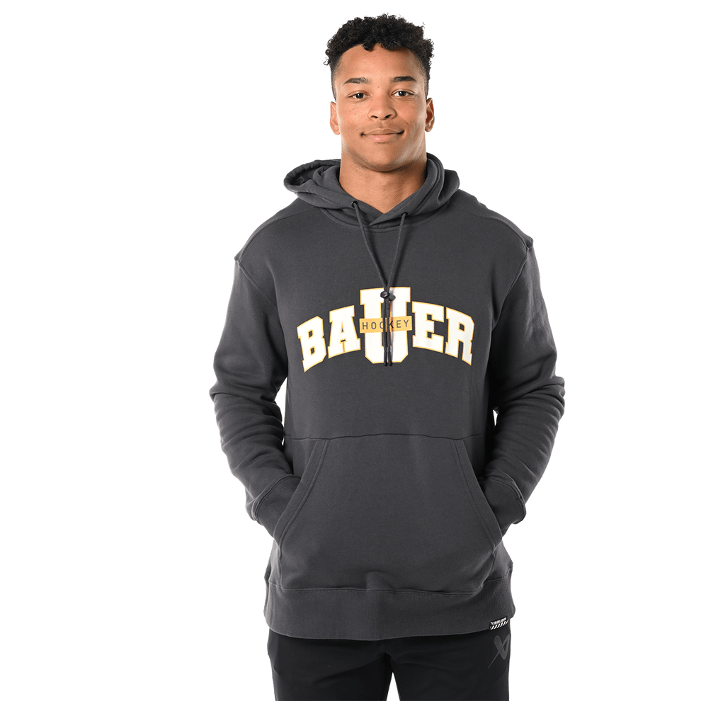 Bauer University Mens Hoody - Grey