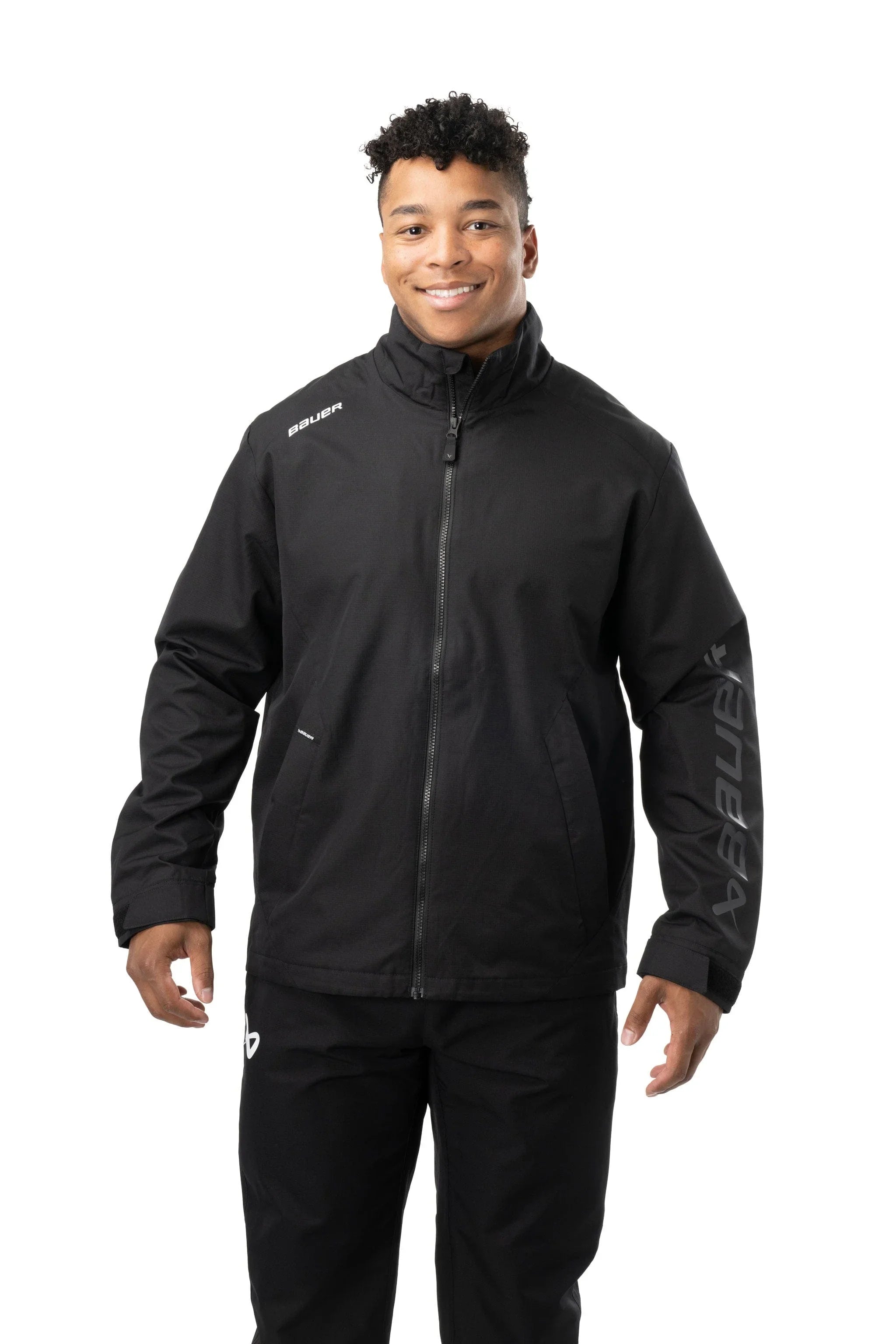 S24 Bauer Team Lightweight Senior Jacket - Black