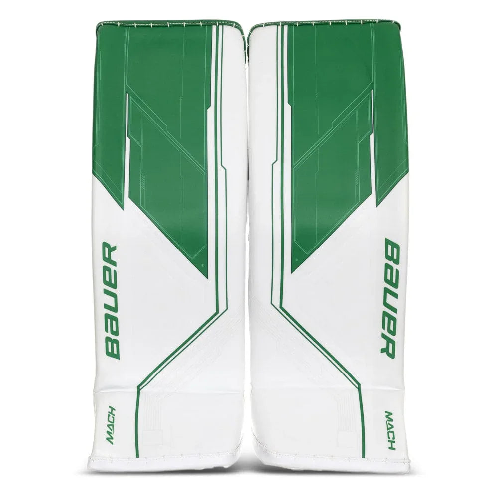 Bauer Supreme Mach Pro Stock Senior Goalie Leg Pads - Jake Oettinger