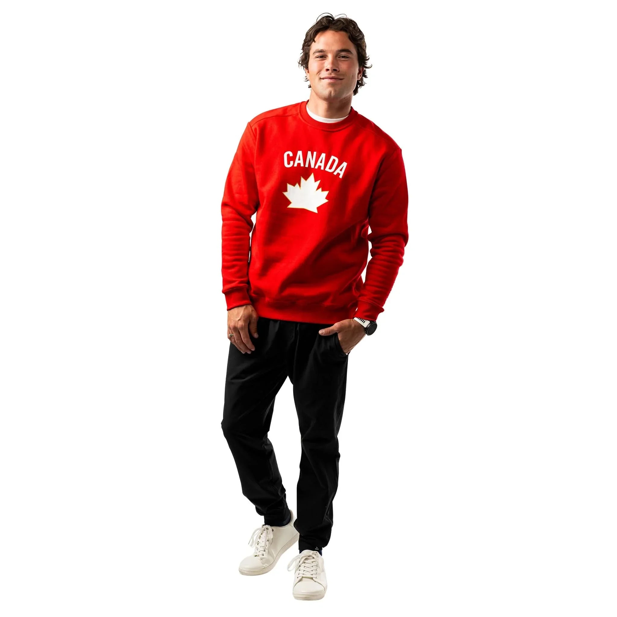 Bauer Hockey Canada Core Crew Neck Shirt - Red