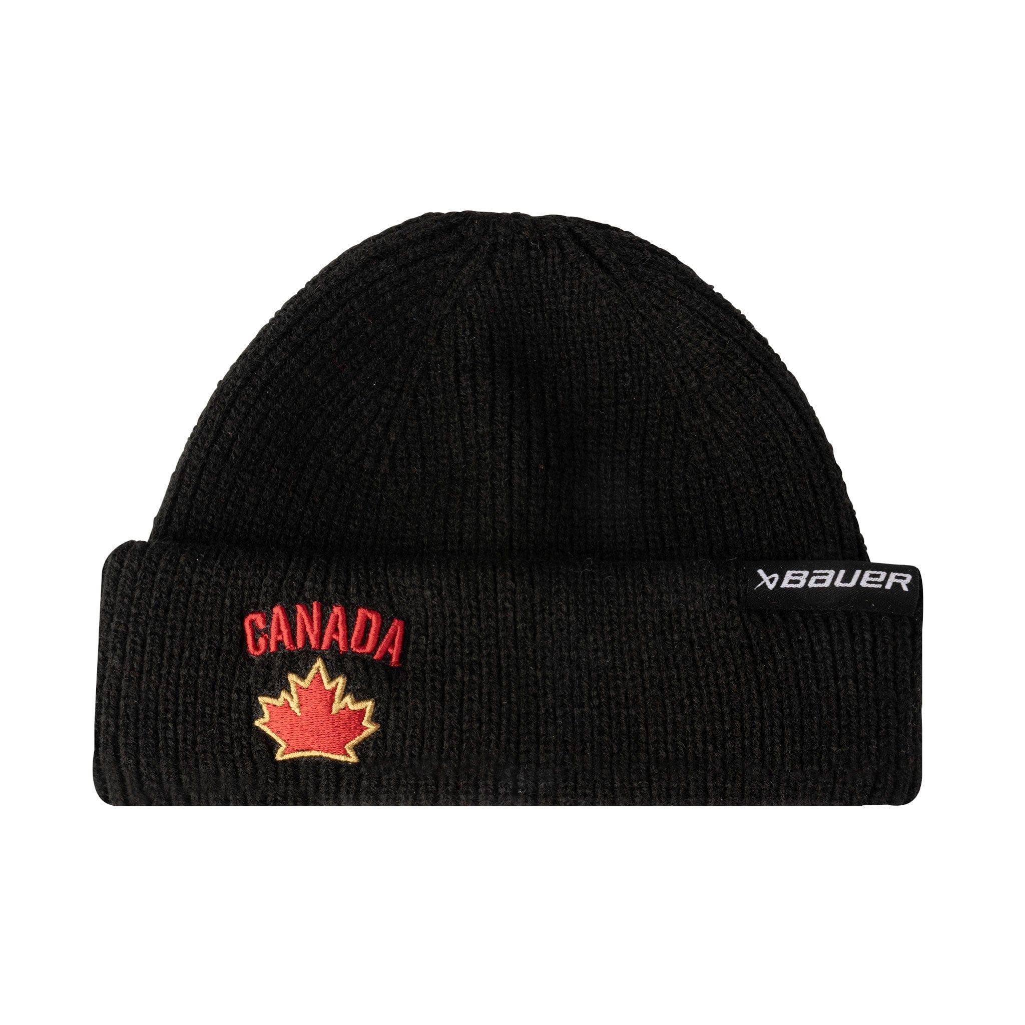 Bauer Hockey Canada Fisherman Beanie Toque - Black