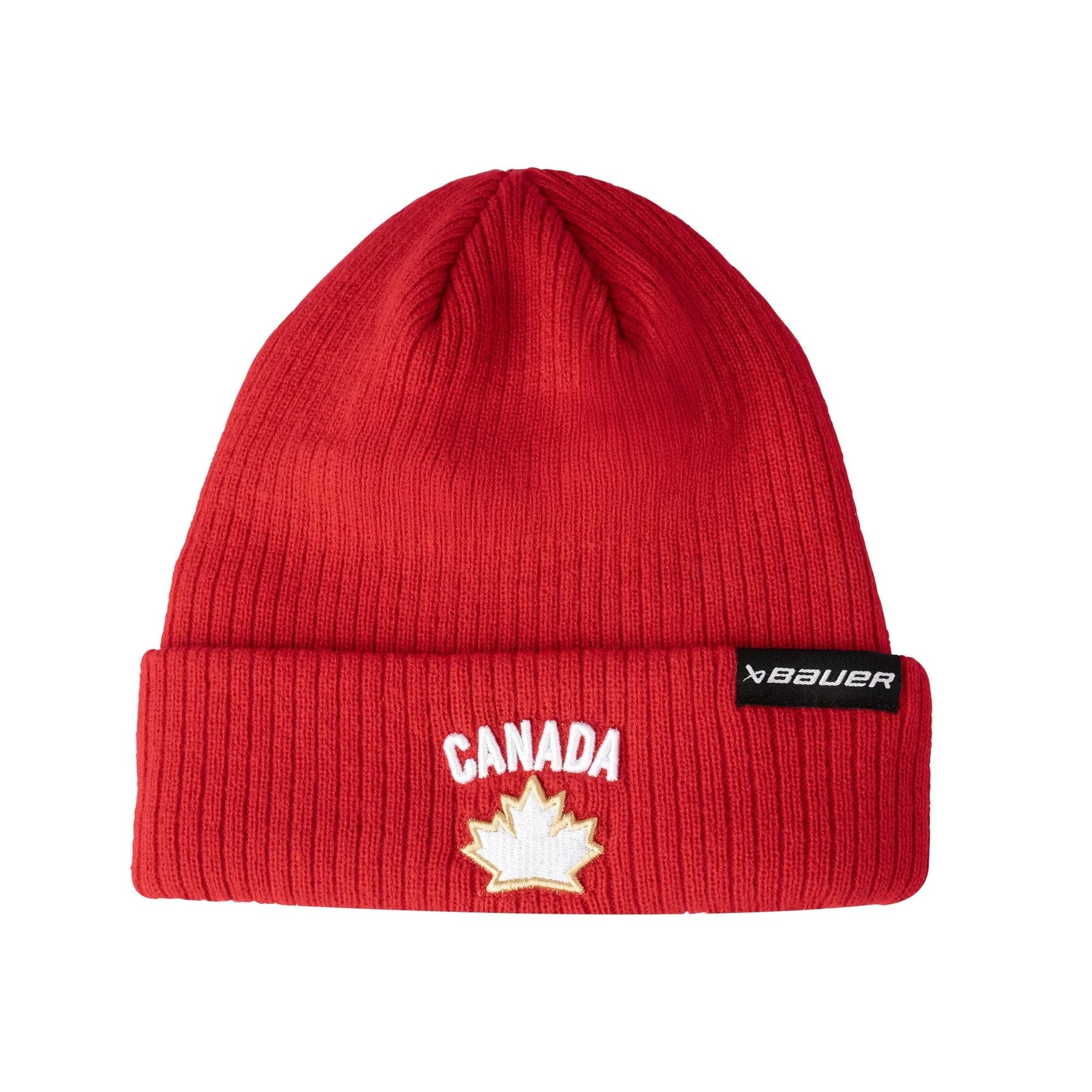 Bauer Hockey Canada Ribbed Toque - Red