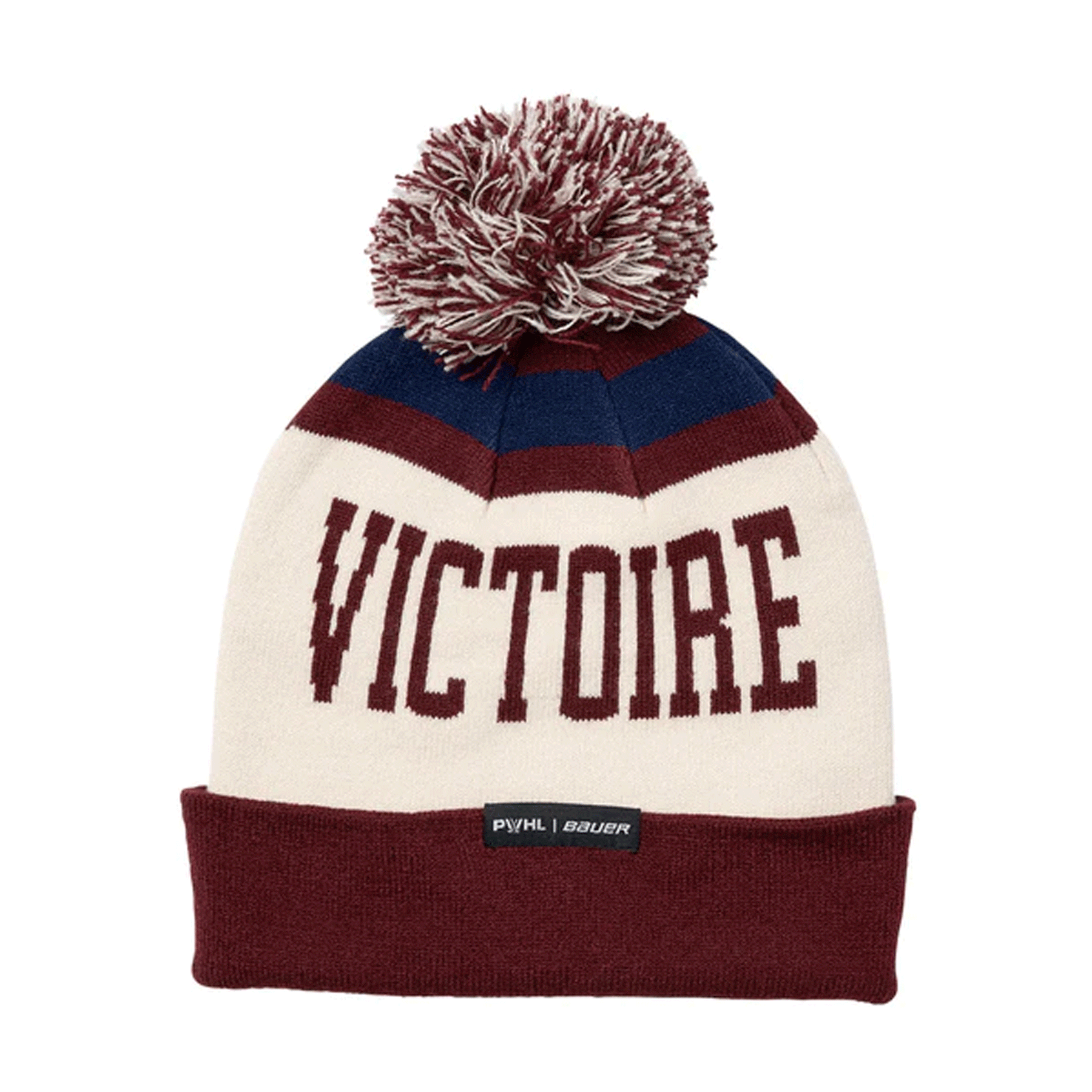 Bauer PWHL Patch Knit Pom Toque Montreal Victoire