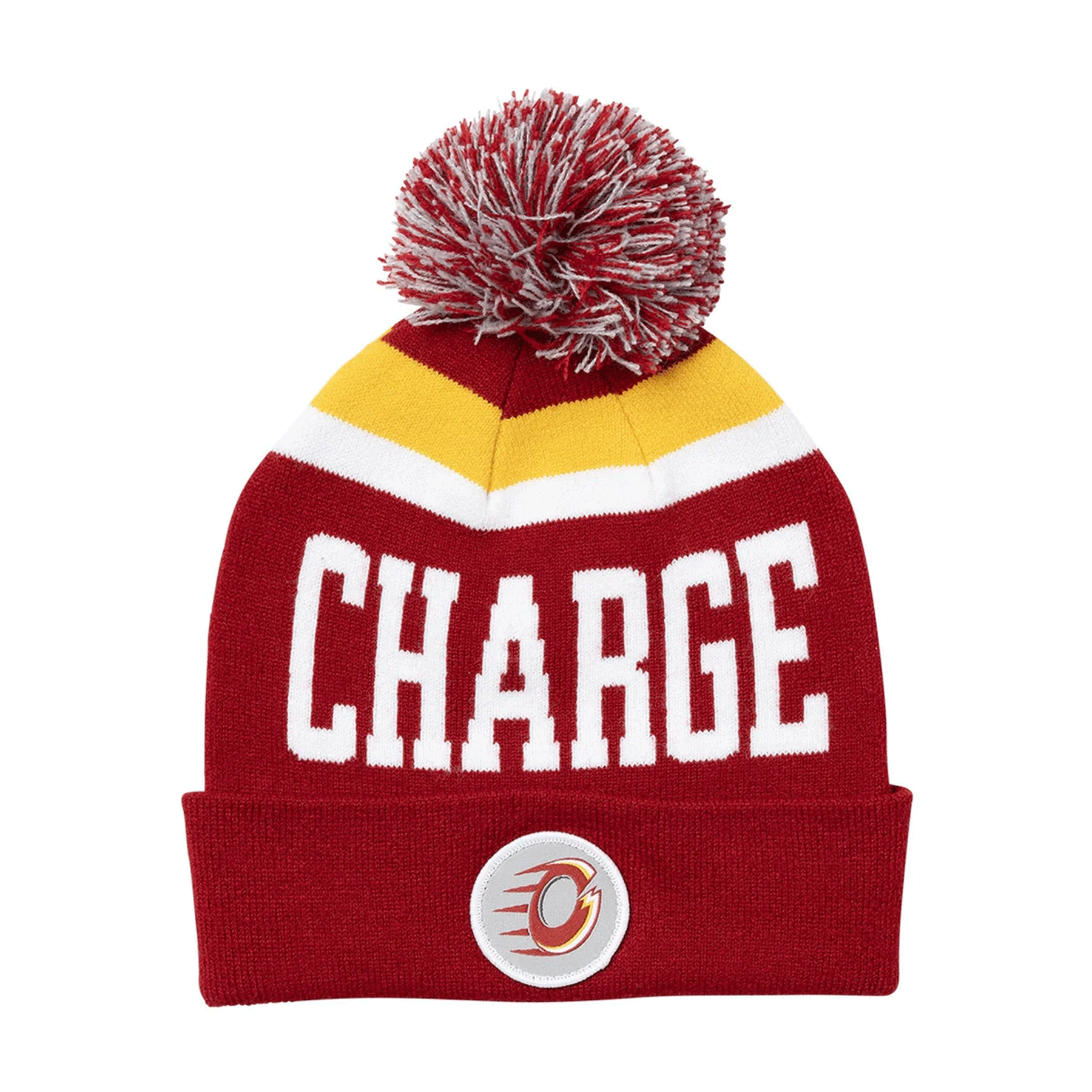 Bauer PWHL Patch Knit Pom Toque Ottawa Charge