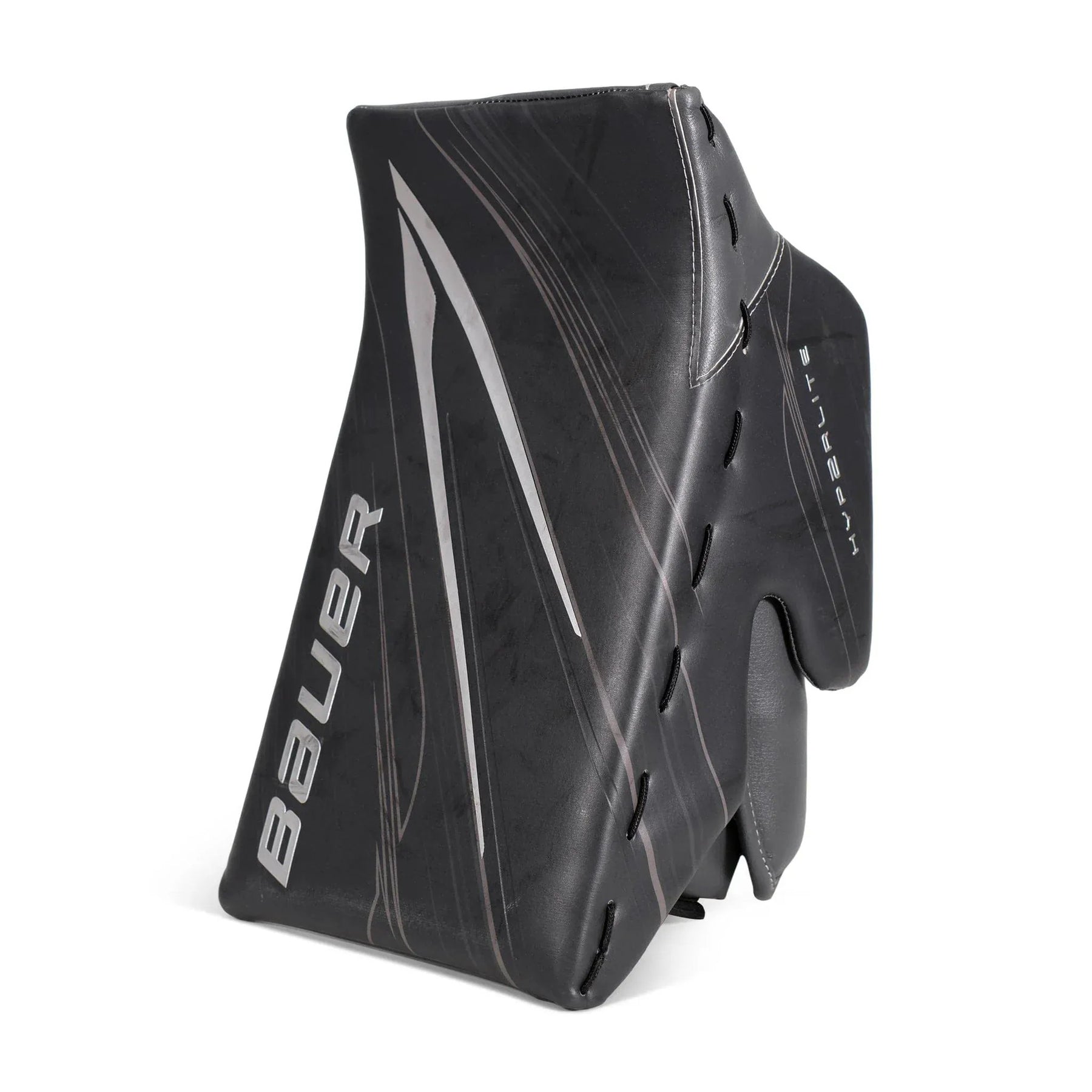 Bauer Vapor HyperLite2 Senior Goalie Blocker Black / Silver Regular ...