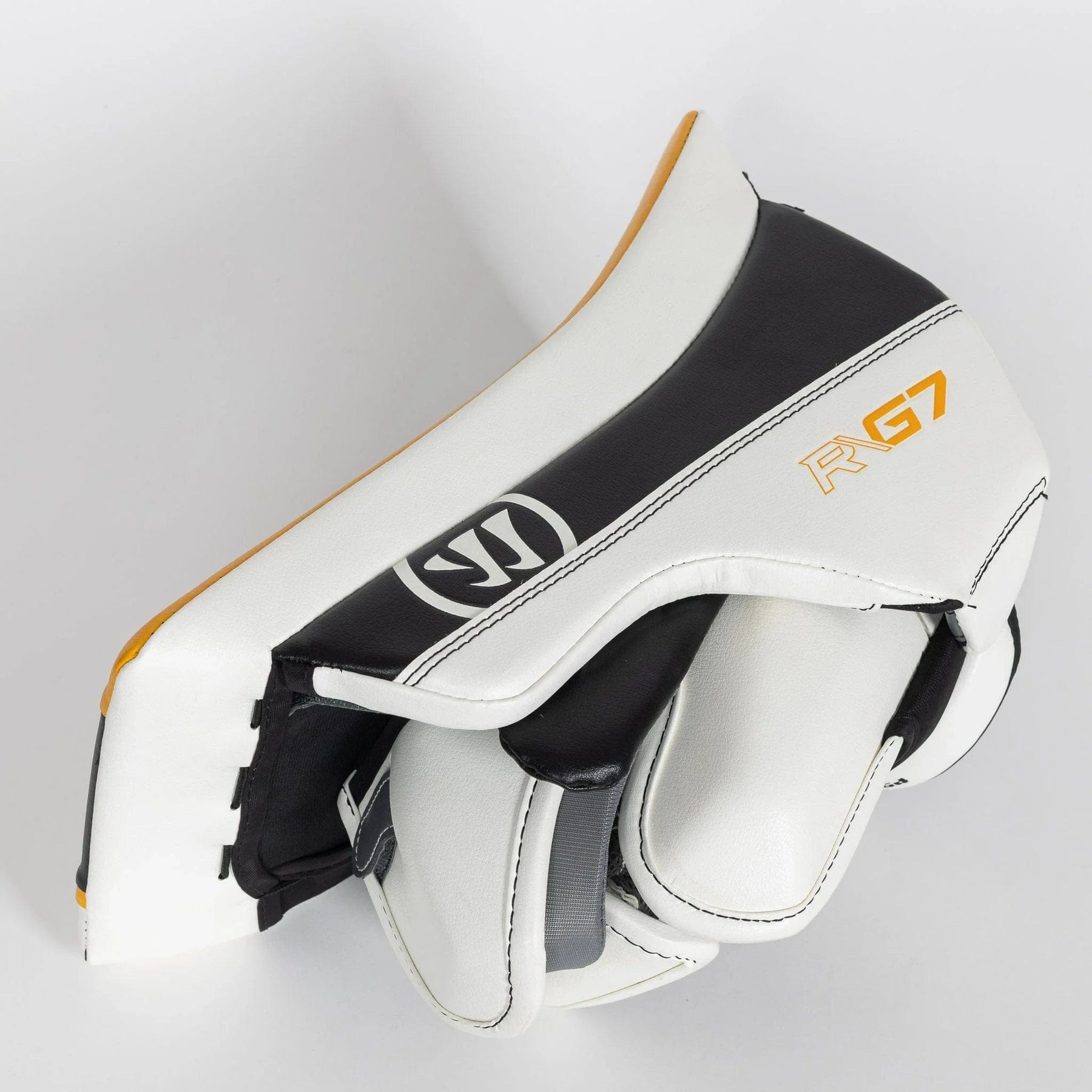 Warrior RTL G7 Pro Stock Senior Goalie Blocker - Boston | TheHockeyShop.com