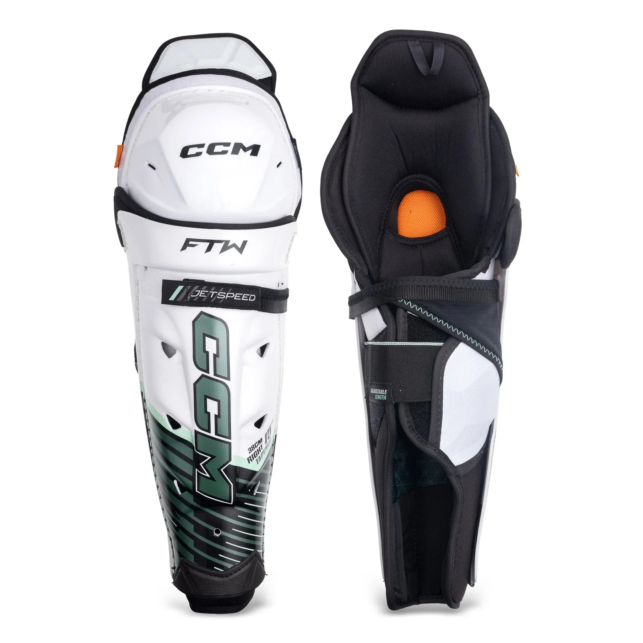 CCM Jetspeed FTW Senior Hockey Shin Guards