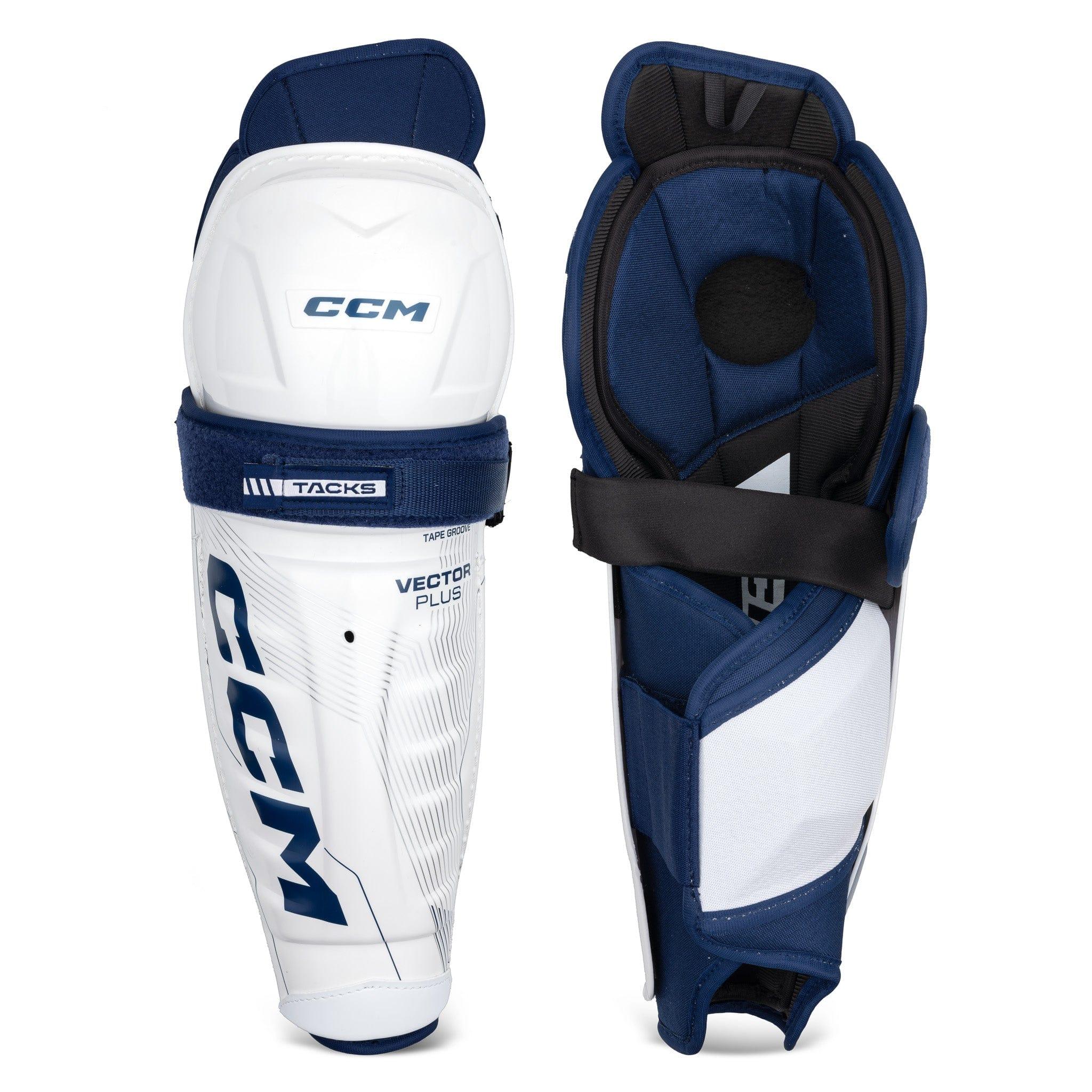 CCM Tacks Vector Plus Senior Hockey Shin Guards - 2024