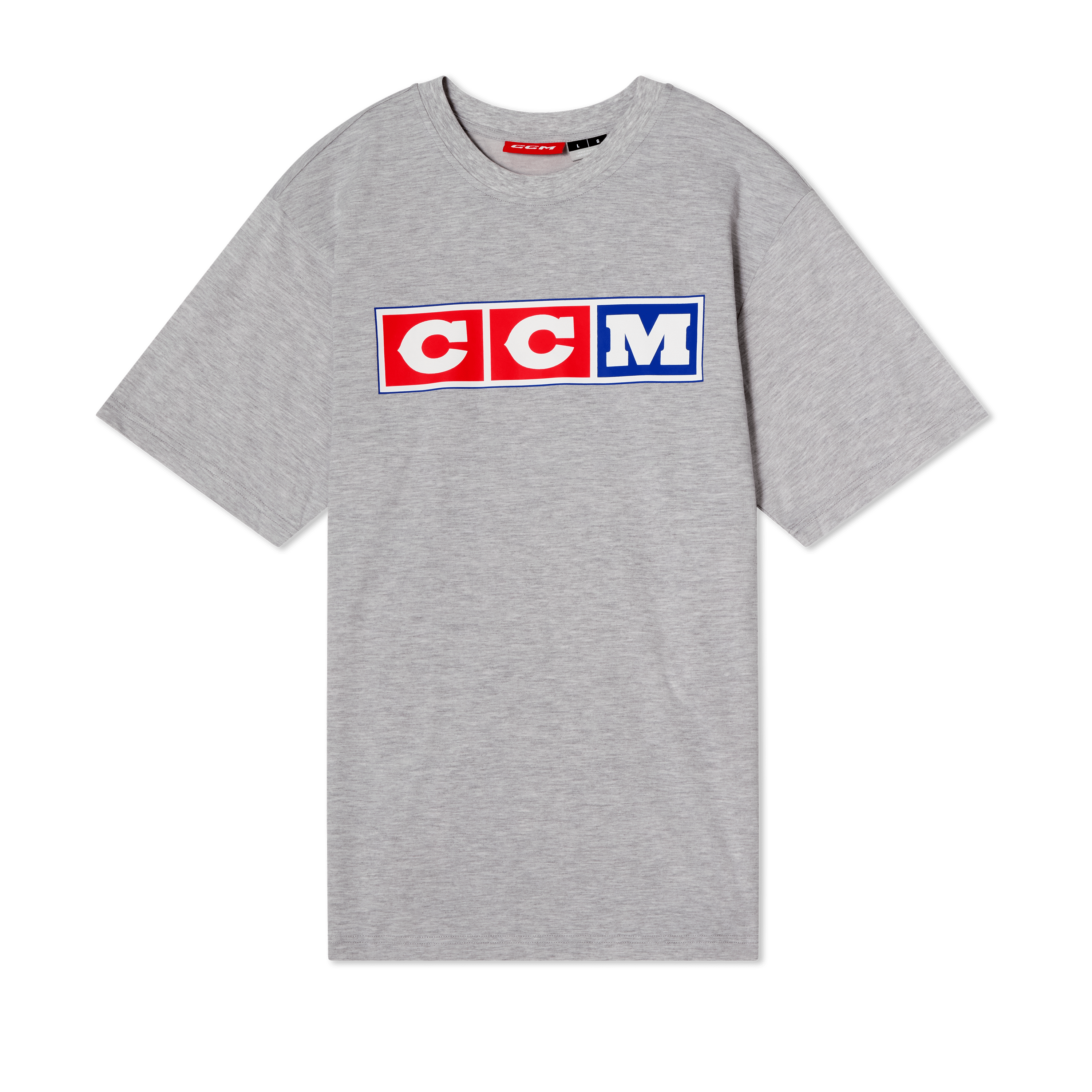 CCM Heritage Collection Mens Shortsleeve Shirt - Athletic Grey