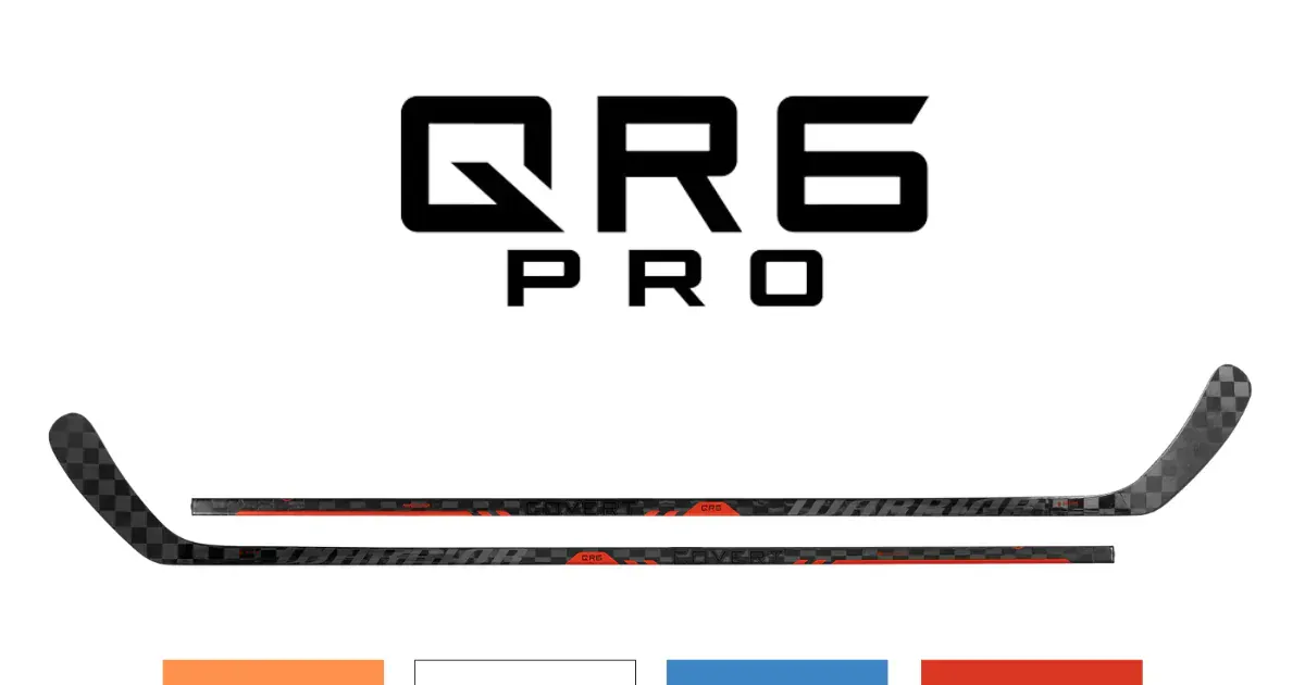 Warrior Covert QR6 Pro Junior Hockey Stick - 50 Flex - Custom ...