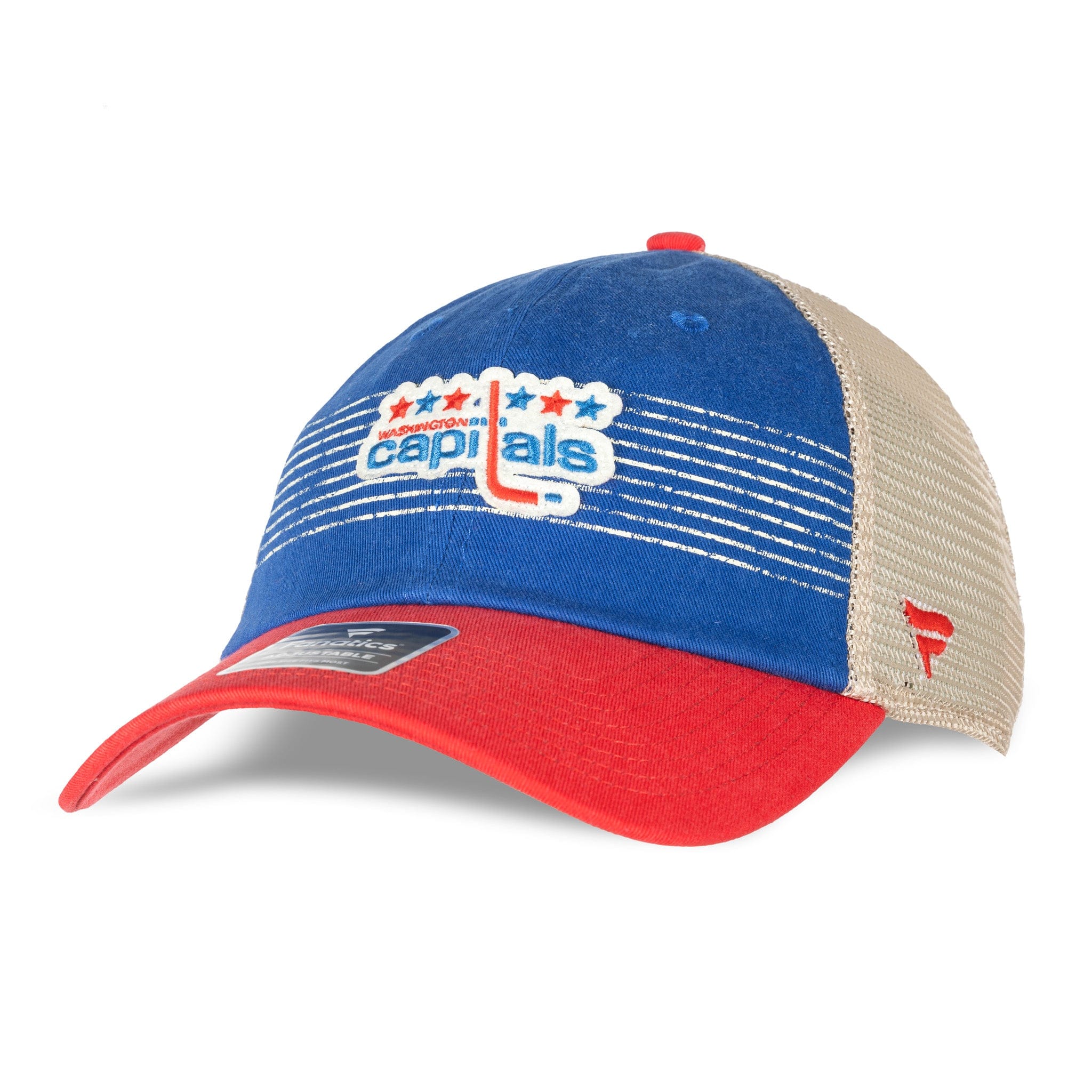 Fanatics Breakaway Cotton 5 Panel Adjustable Hat - Washington Capitals
