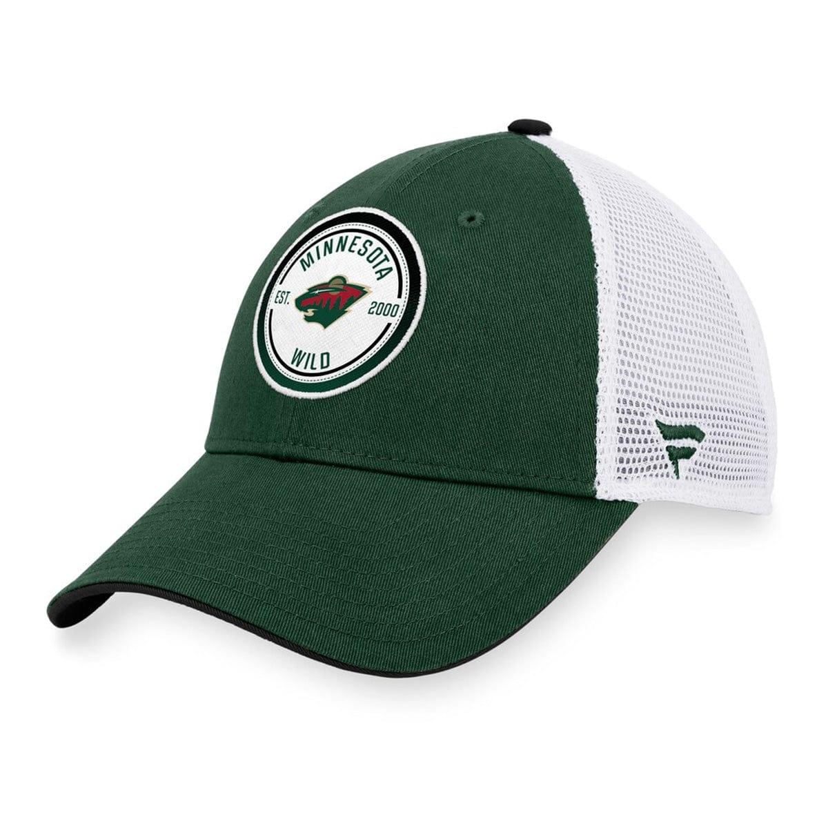 Minnesota Wild Fanatics Iconic Gradient Structured Trucker Hat
