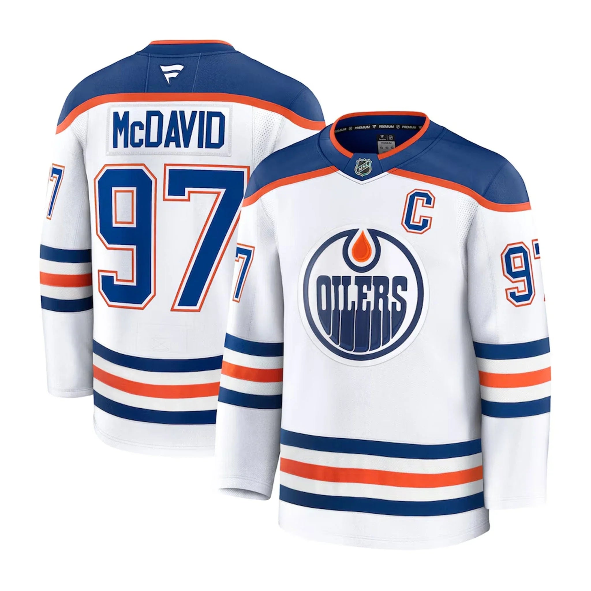 Fanatics Premium Senior Away Jersey - Edmonton Oilers Connor McDavid
