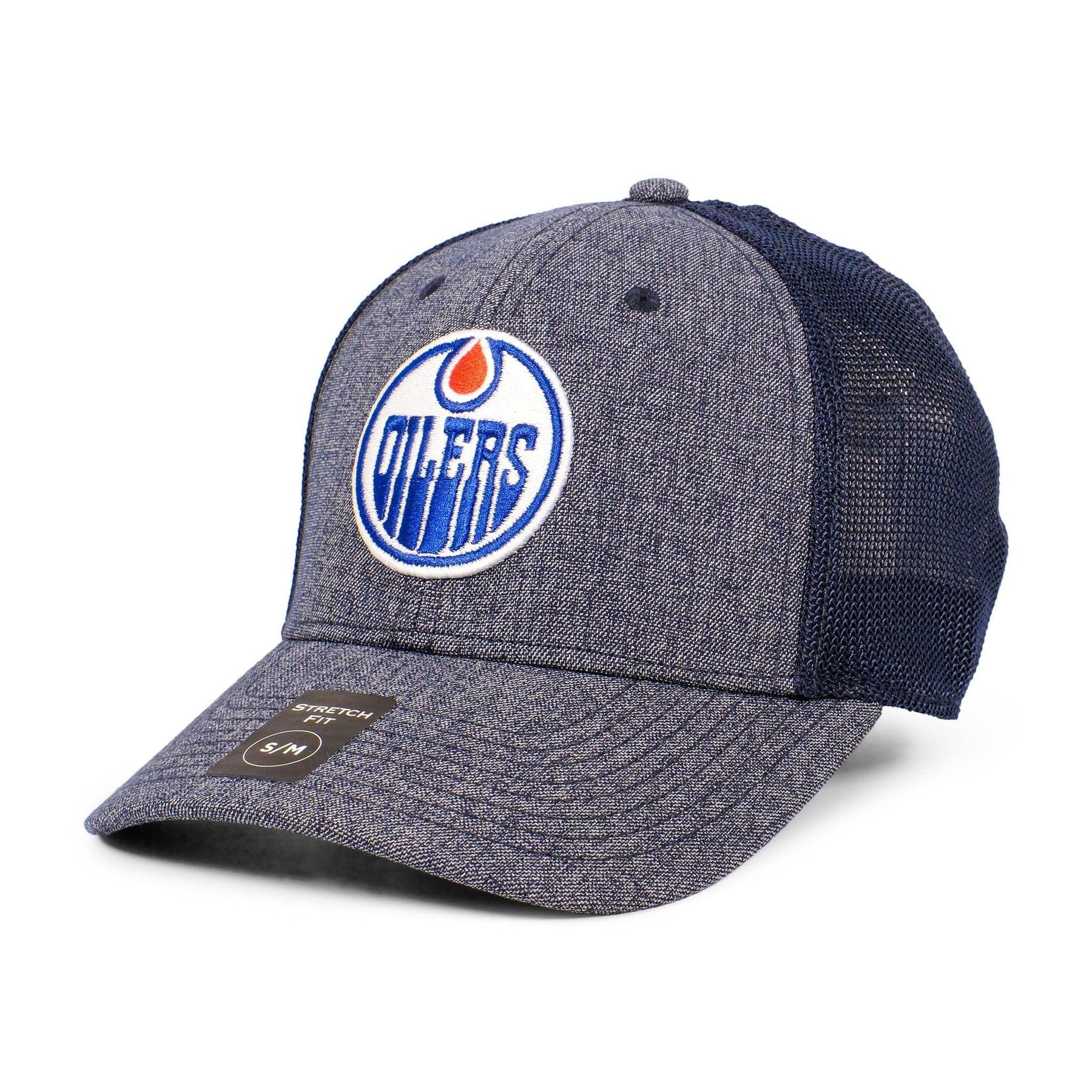 Edmonton Oilers - American Needle NHL Heather Poly TC Hat ...