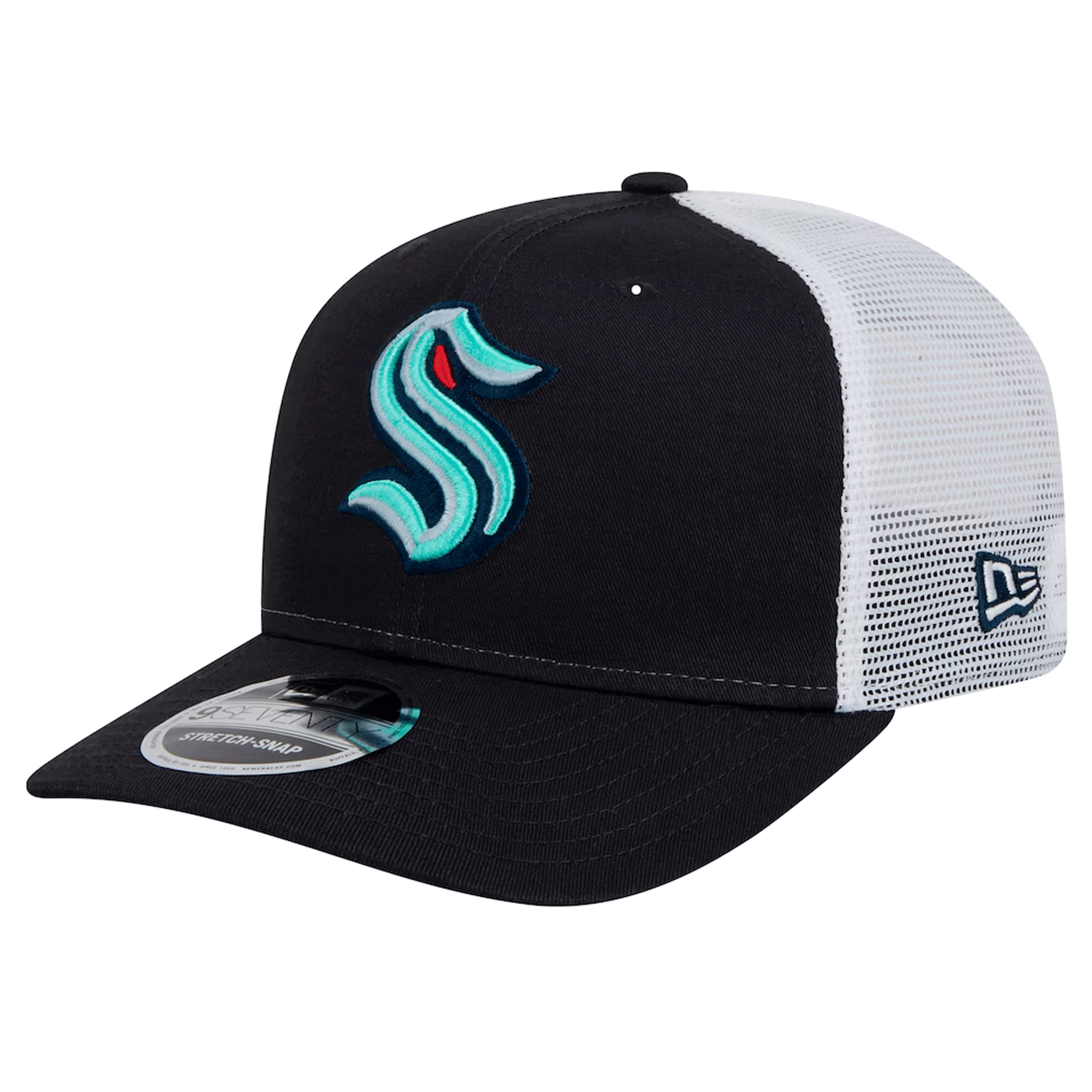 NewEra NHL 9Seventy Team Color Meshback Hat - Seattle Kraken ...