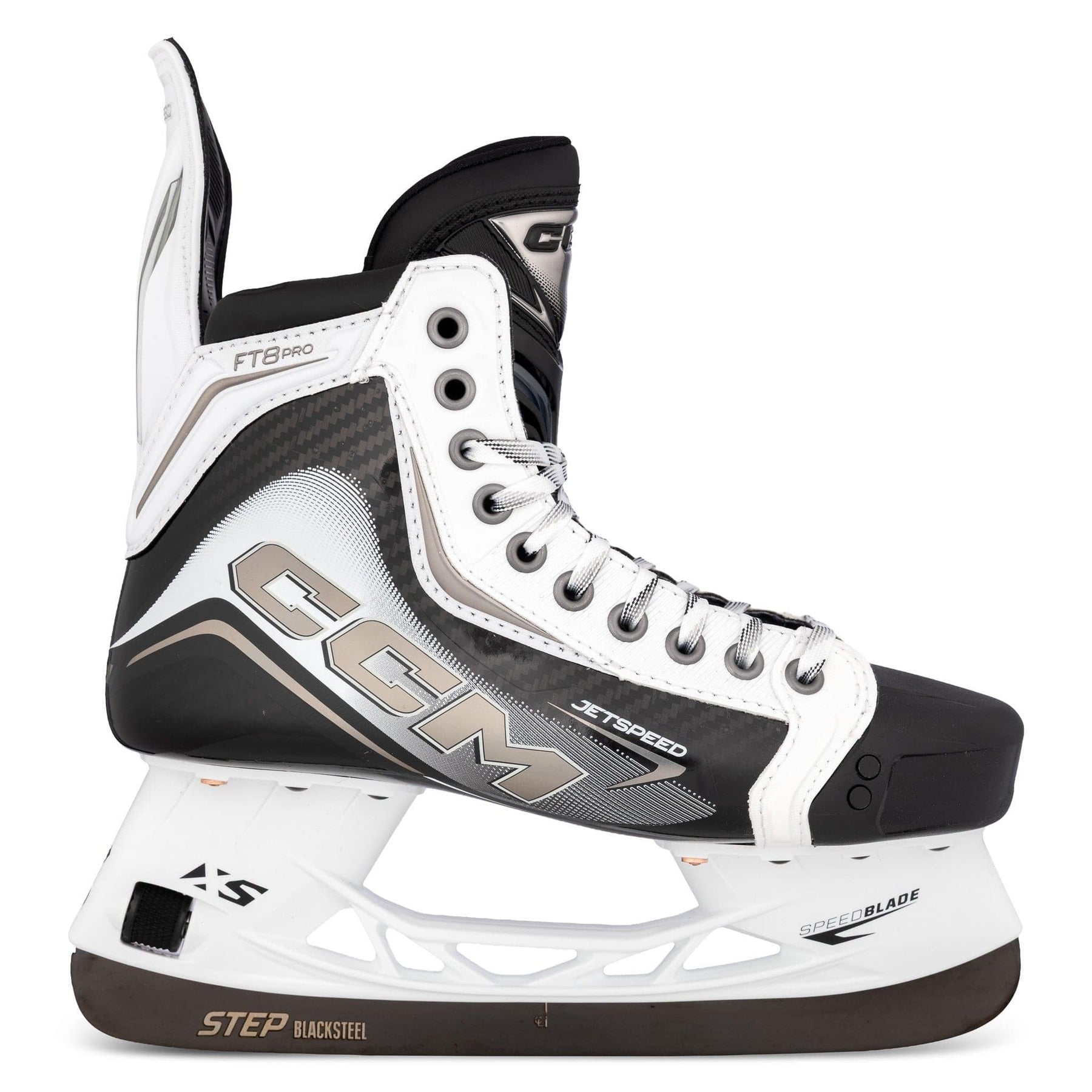 CCM Jetspeed FT8 Pro Senior Hockey Skates - White | TheHockeyShop.com