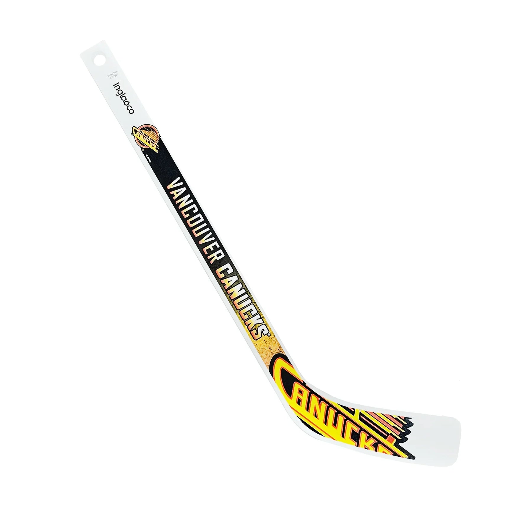 Inglasco NHL Player Mini Hockey Stick - Vancouver Canucks Skate Third
