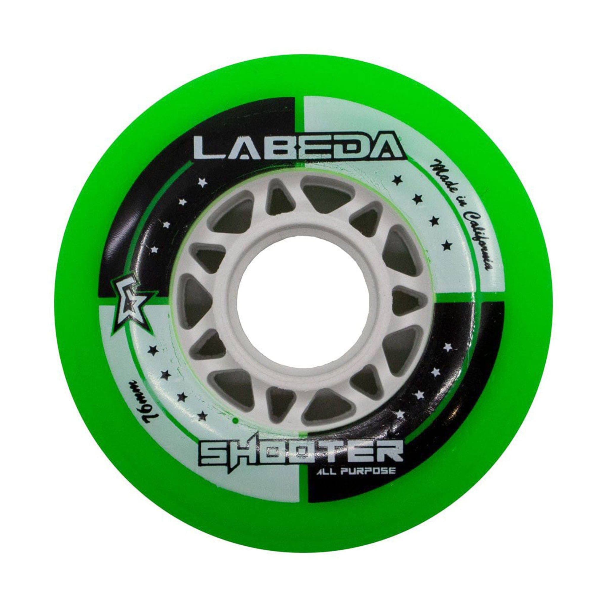 Labeda Shooter Roller Hockey Wheels - Green (78A)