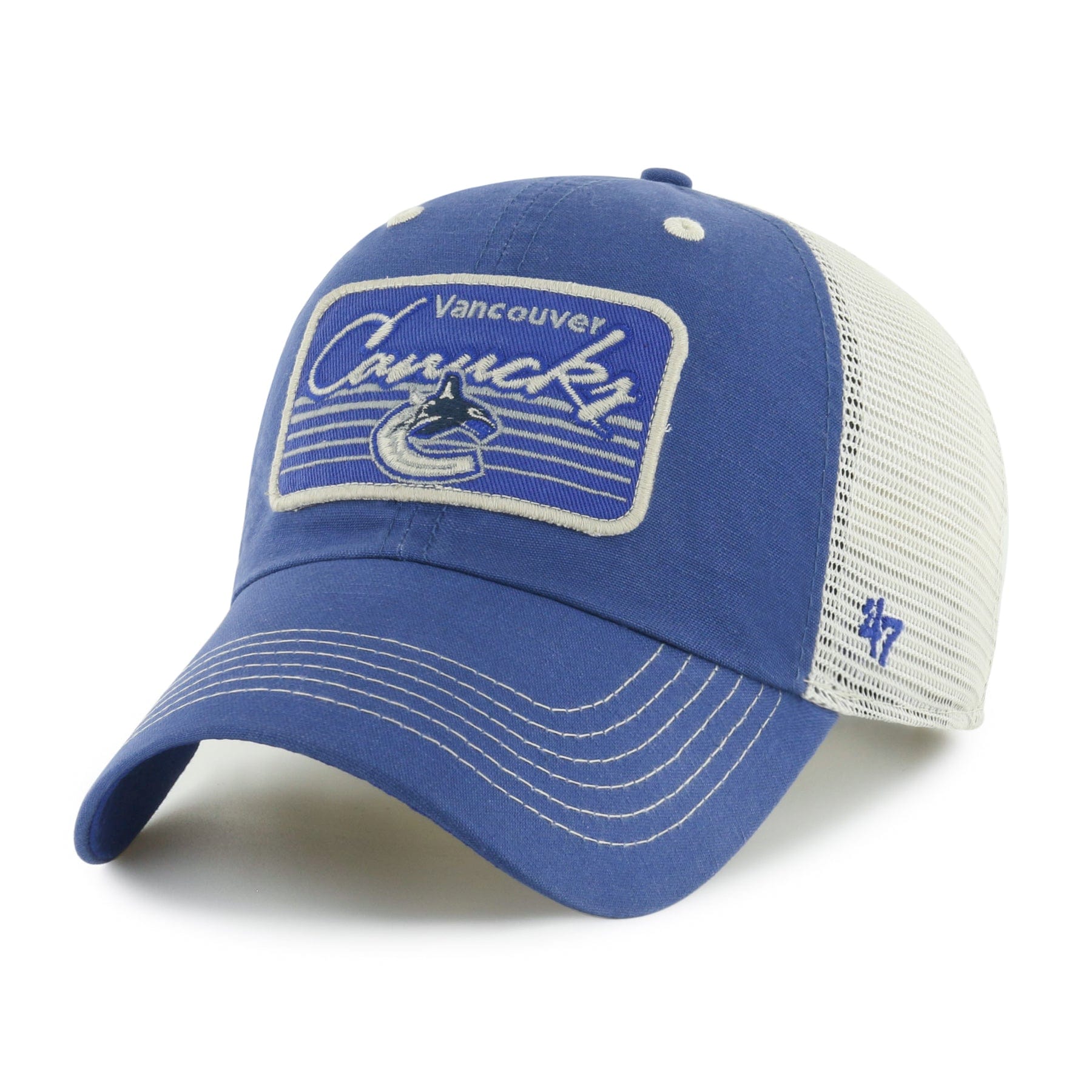47 Brand NHL Five Point Clean Up Hat - Vancouver Canucks