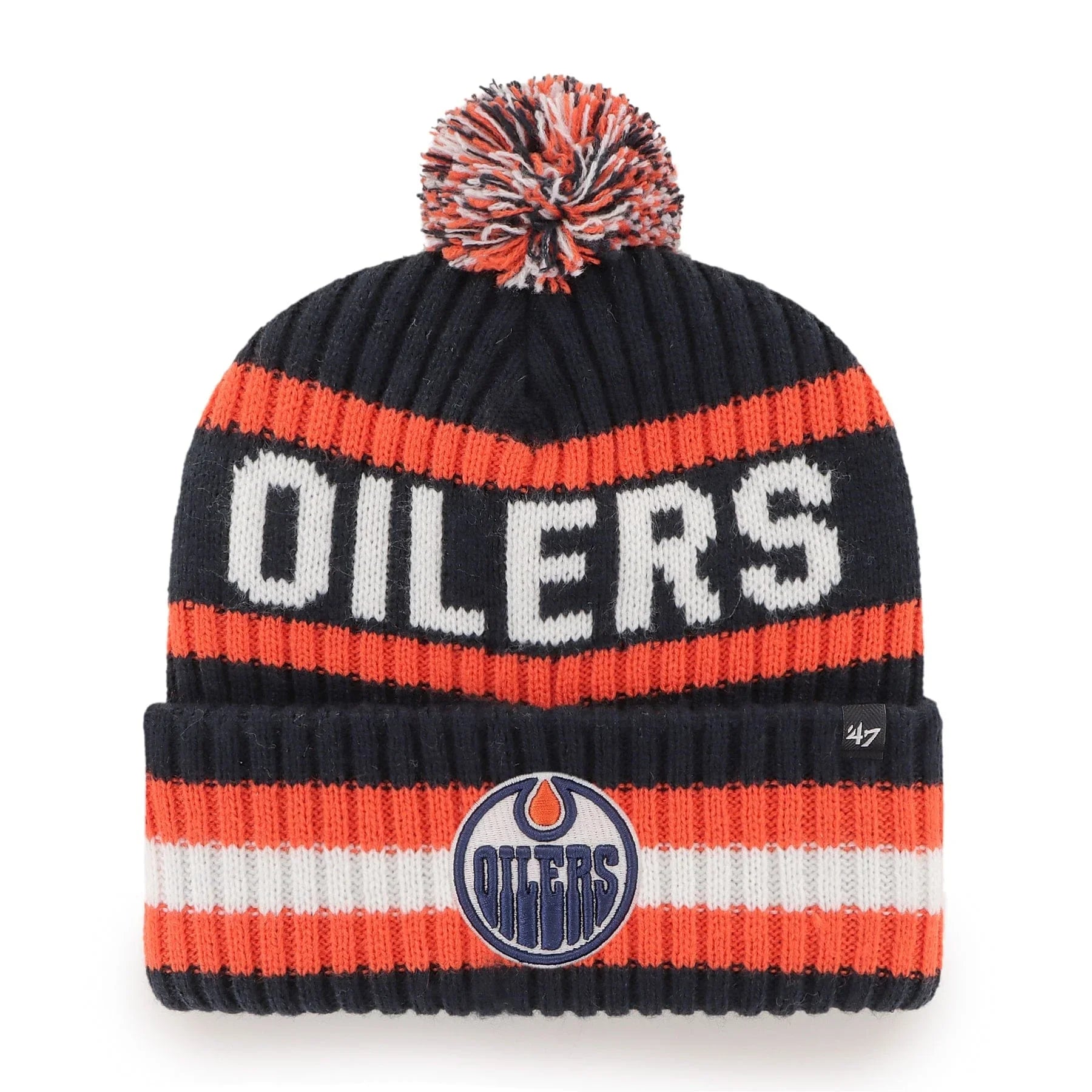 47 Brand NHL Bering Cuff Knit Toque - Edmonton Oilers