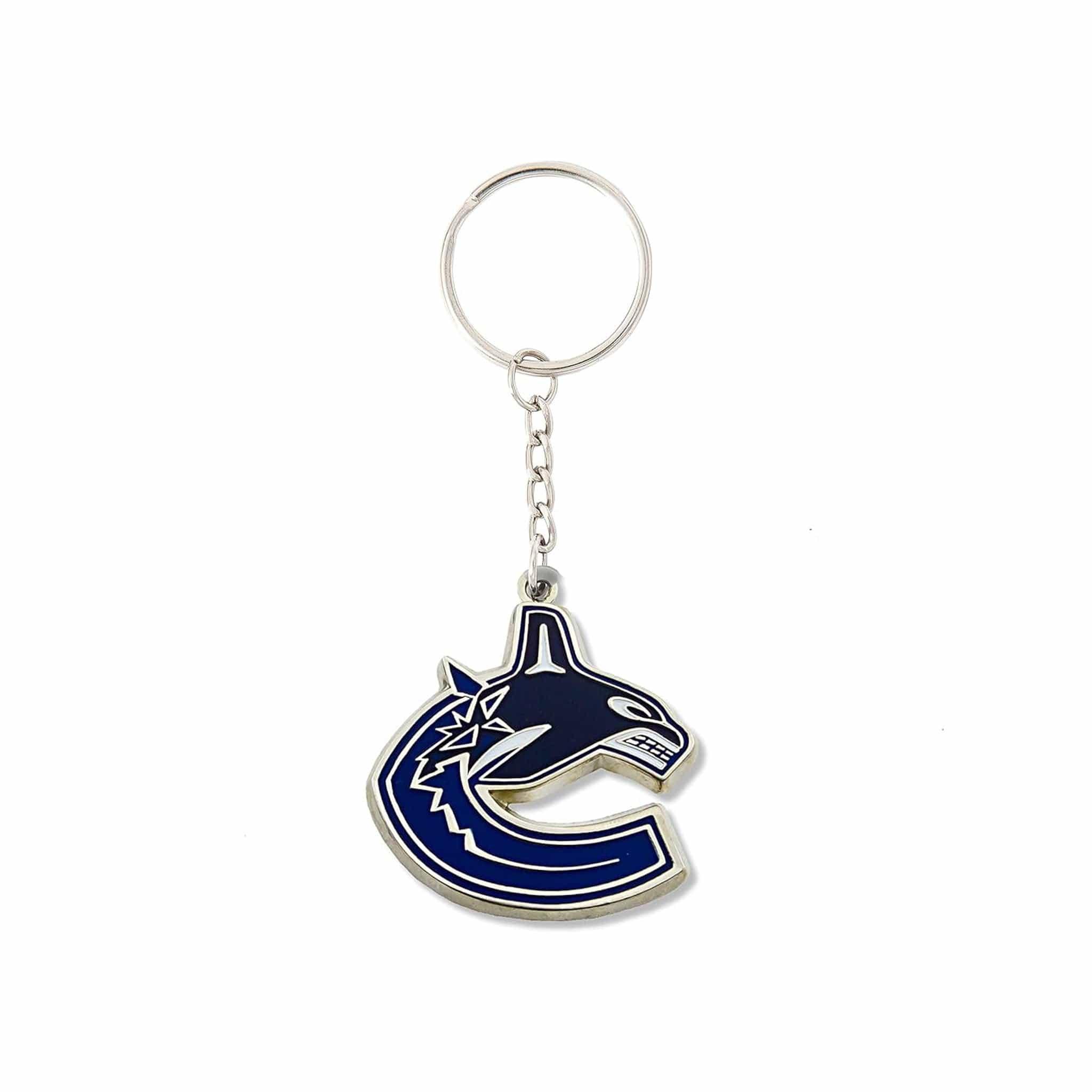Mustang NHL Primary Logo Keychain - Vancouver Canucks