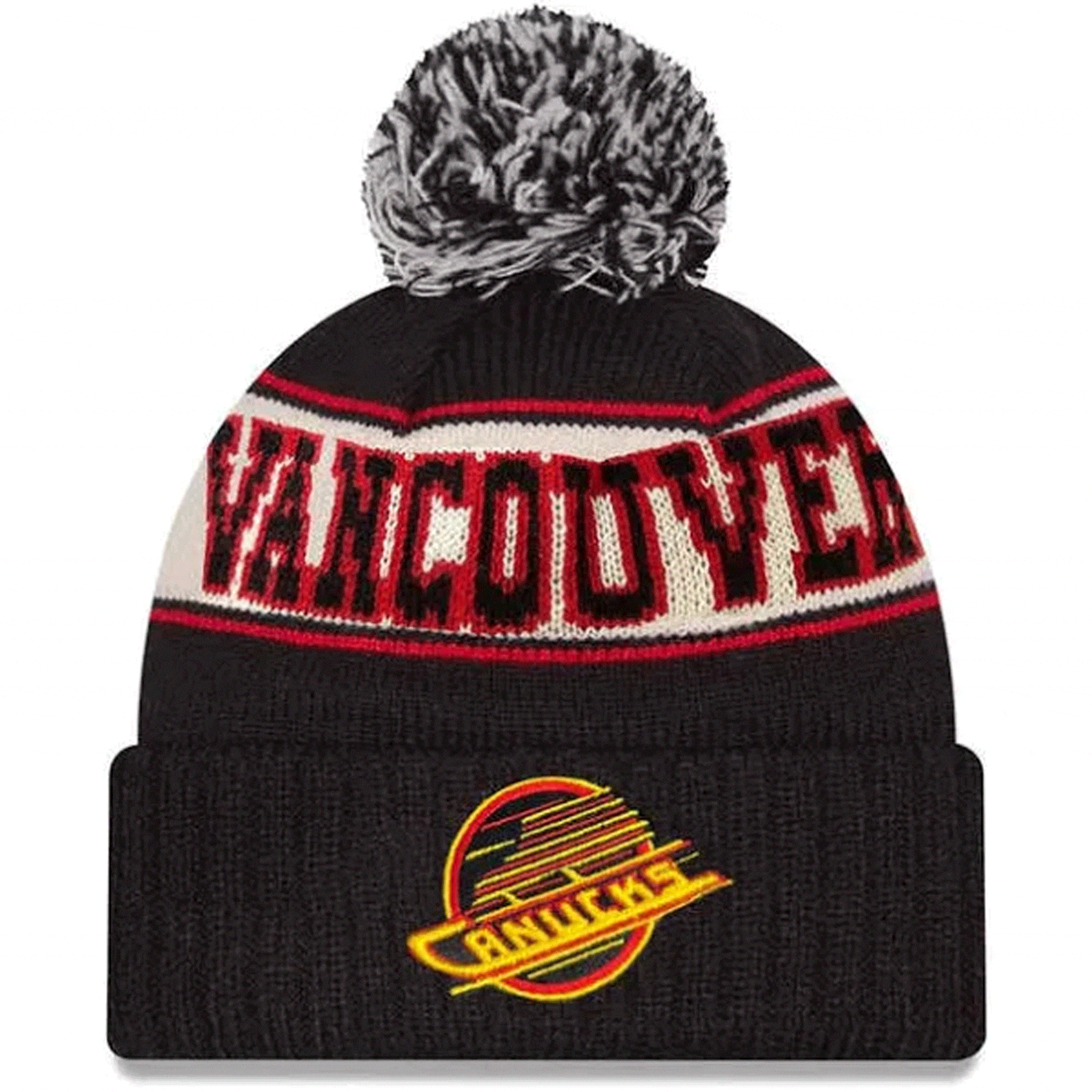 NewEra Knit Retro Toque - Vancouver Canucks Skate