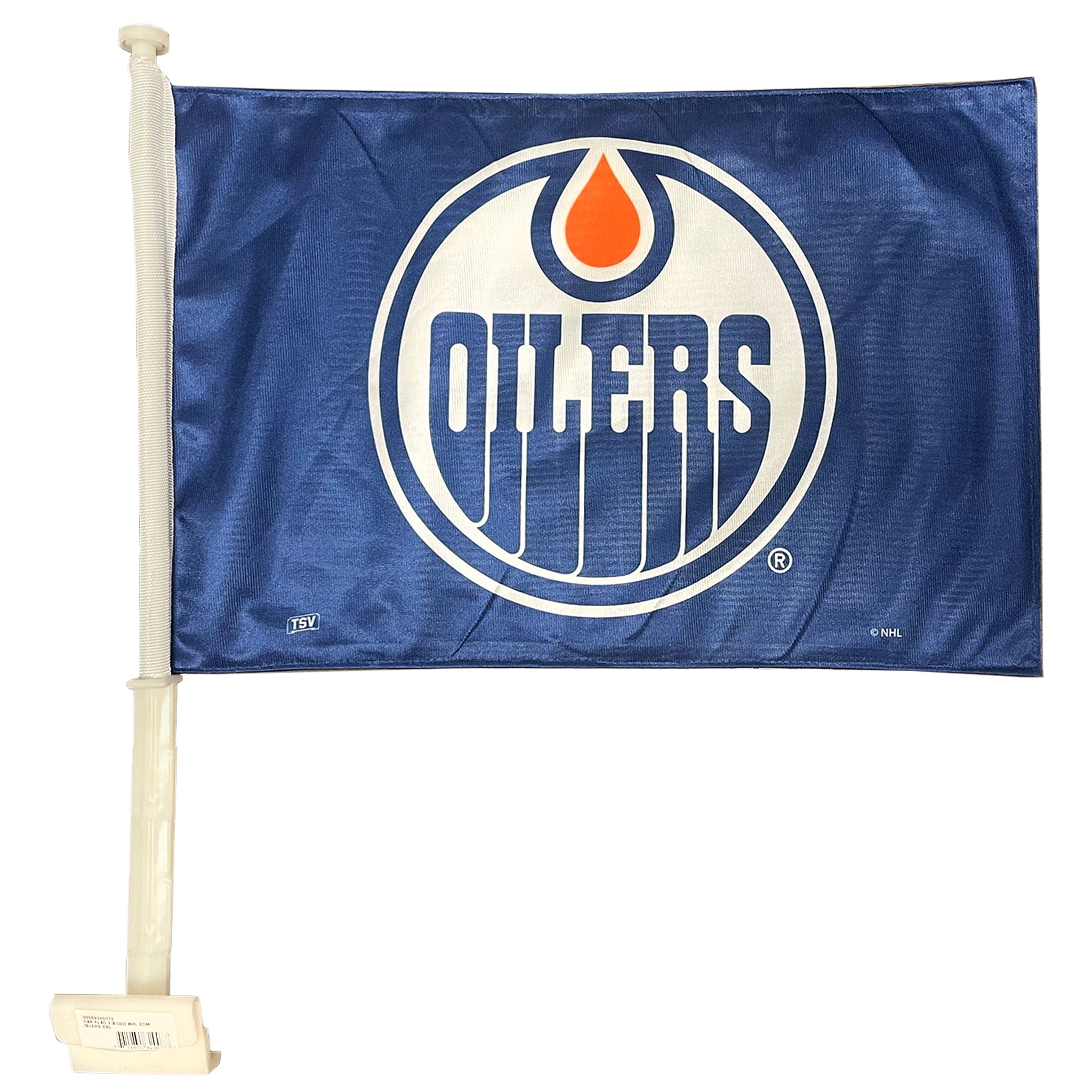 Edmonton Oilers NHL Car Flag