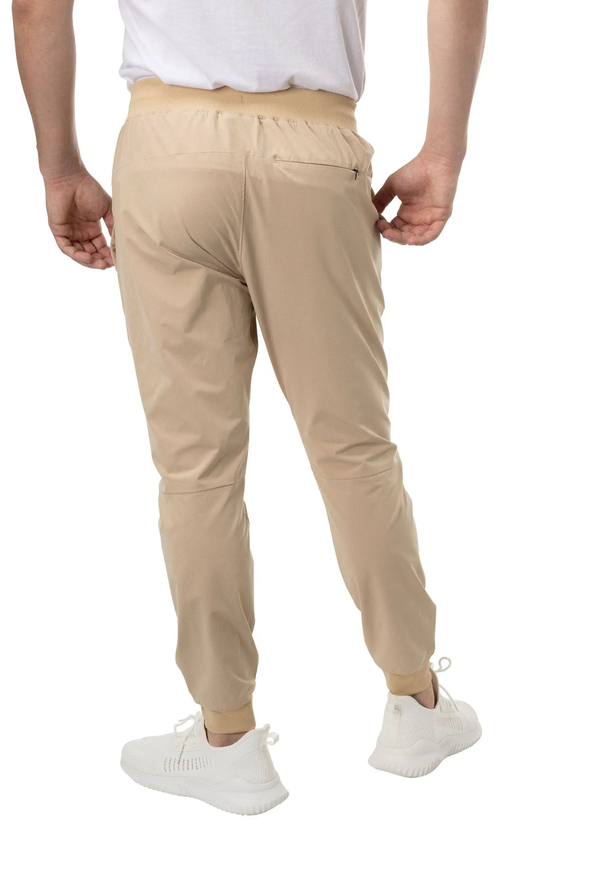 Bauer FLC Woven Jogger Pants - Tan | TheHockeyShop.com