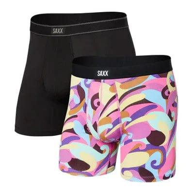 Saxx Daytripper Boxers (2 Pack) - Glamo Paisley / Black