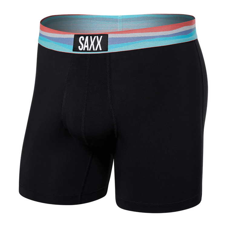 Saxx Ultra Boxers - Cutback Stripe - Black