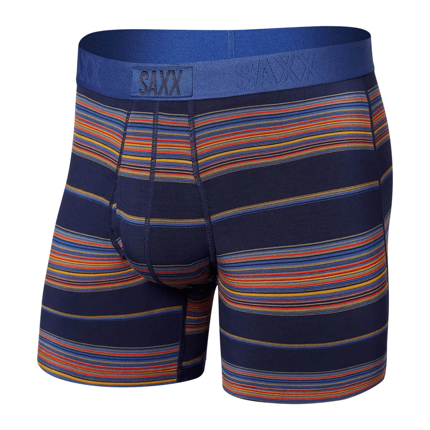 Saxx Ultra Boxers - Horizon Stripe - Navy