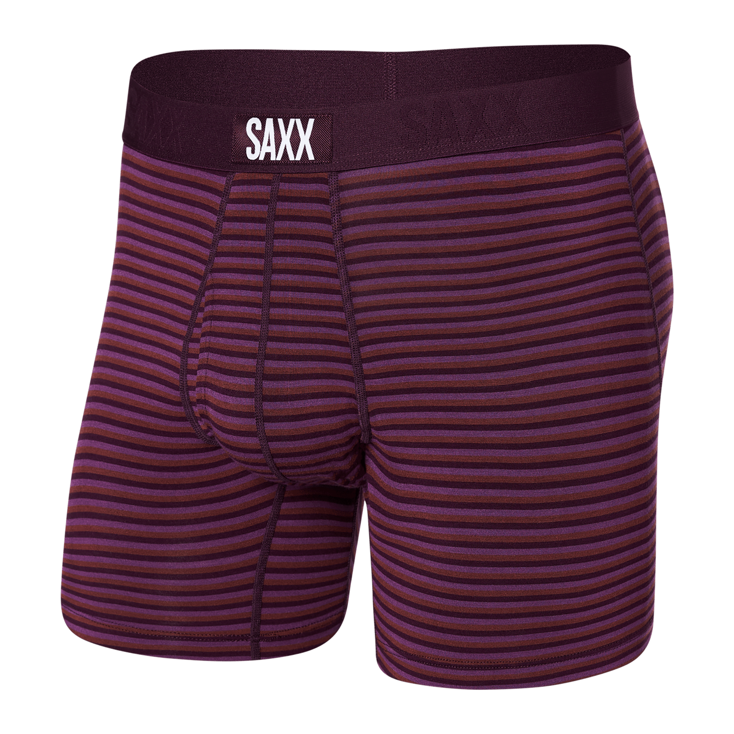 Saxx Ultra Boxers - Micro Stripe - Plum