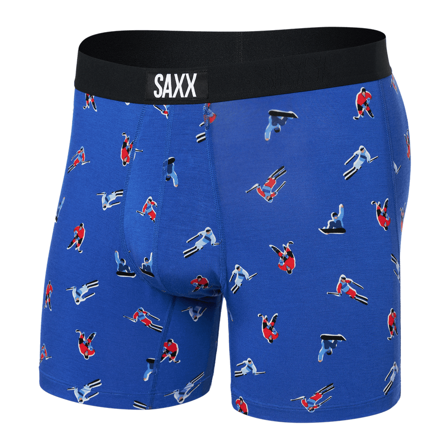 Saxx Vibe Boxers - Winter Action - Sport Blue