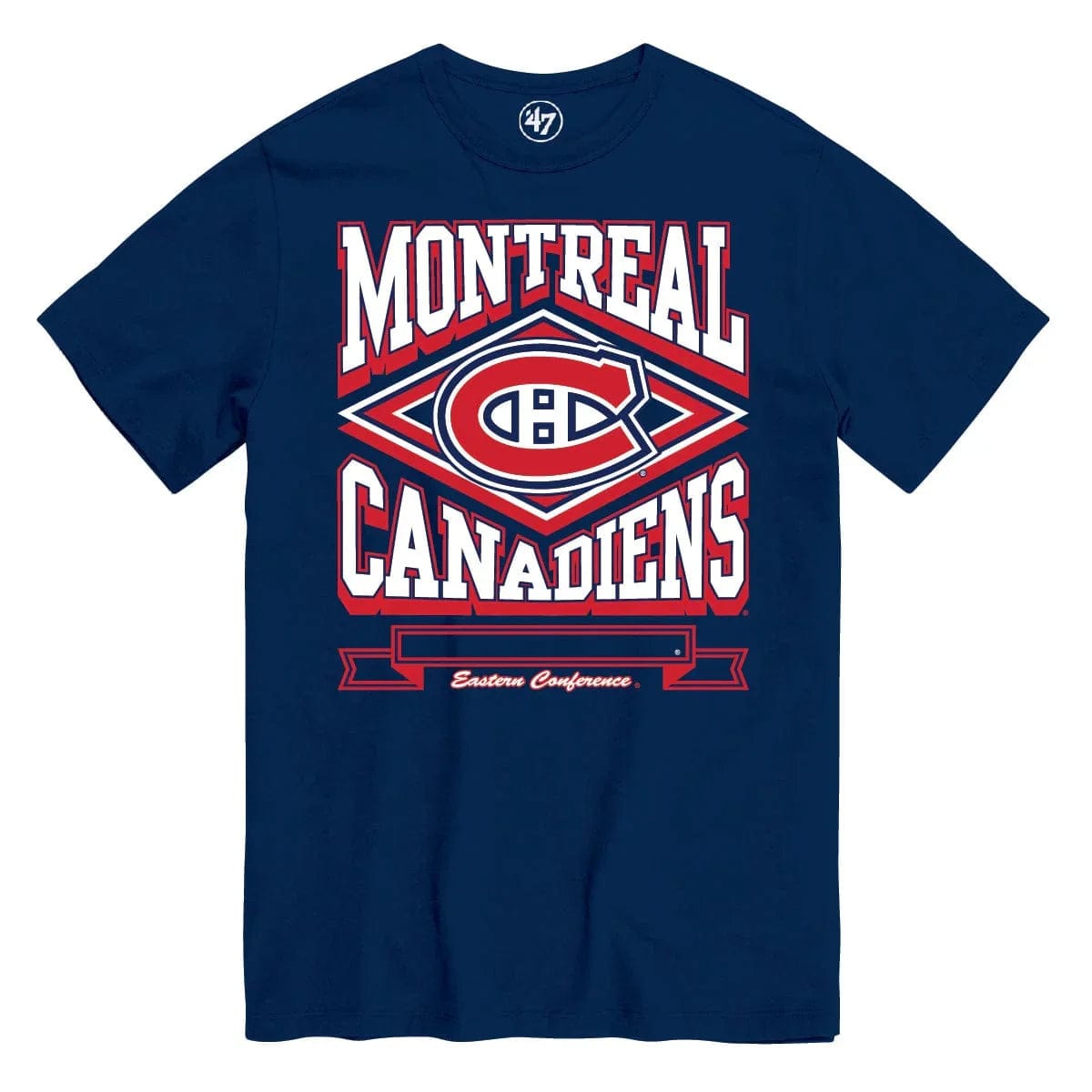 47 Brand NHL Heater Tee Shirt - Montreal Canadiens | TheHockeyShop.com