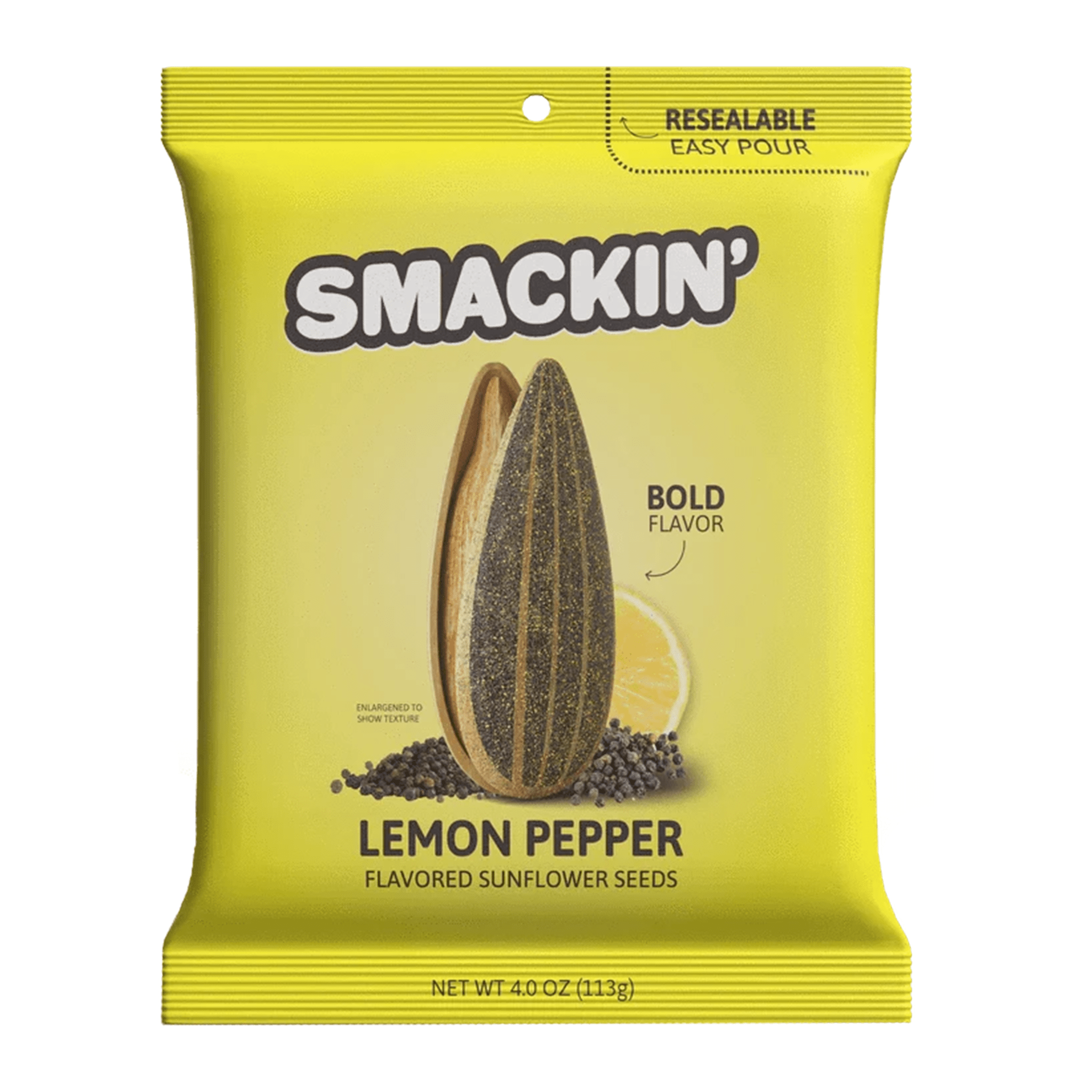 Smackin Sunflower Seeds - Lemon Pepper