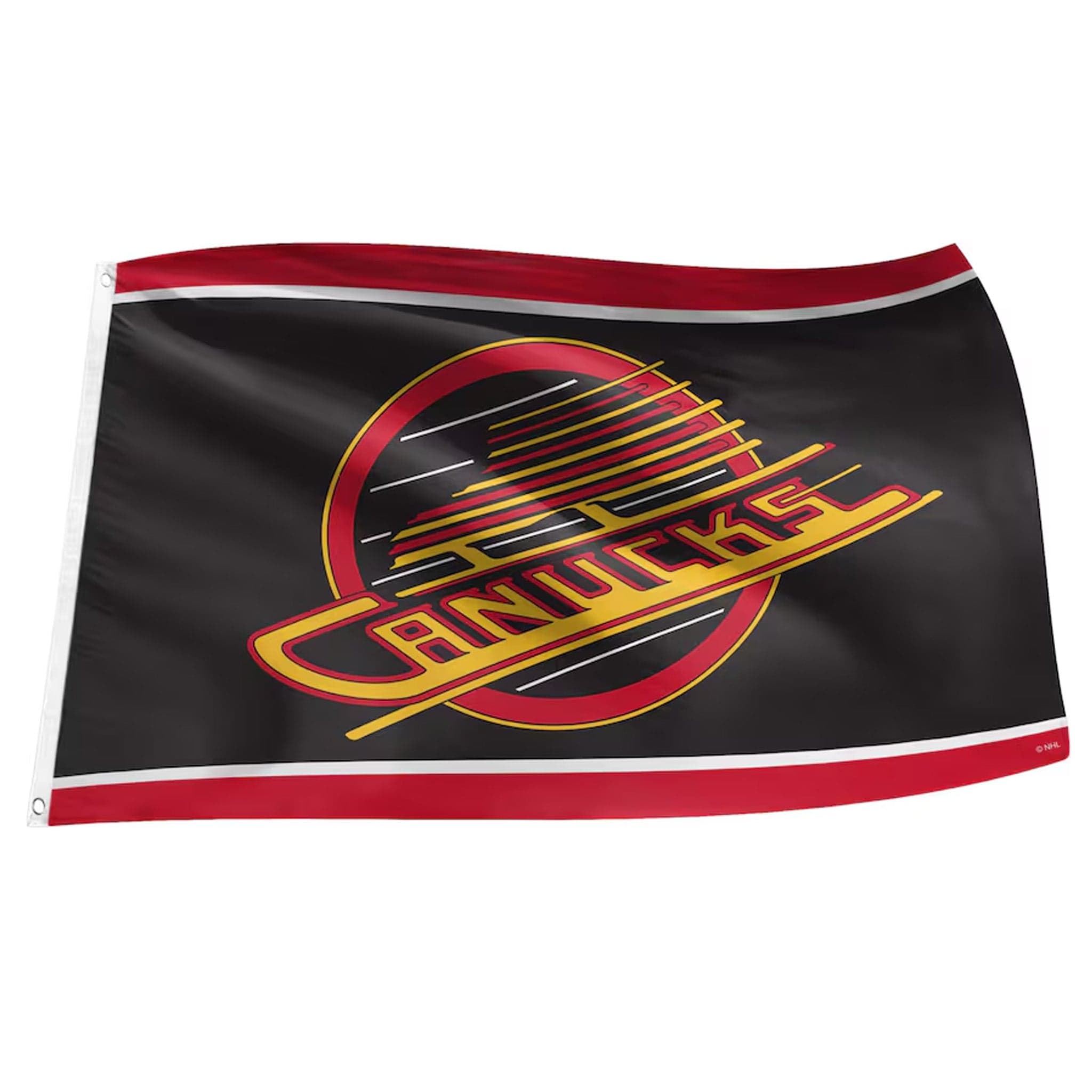 Sports Vault NHL Flag - Vancouver Canucks Skate