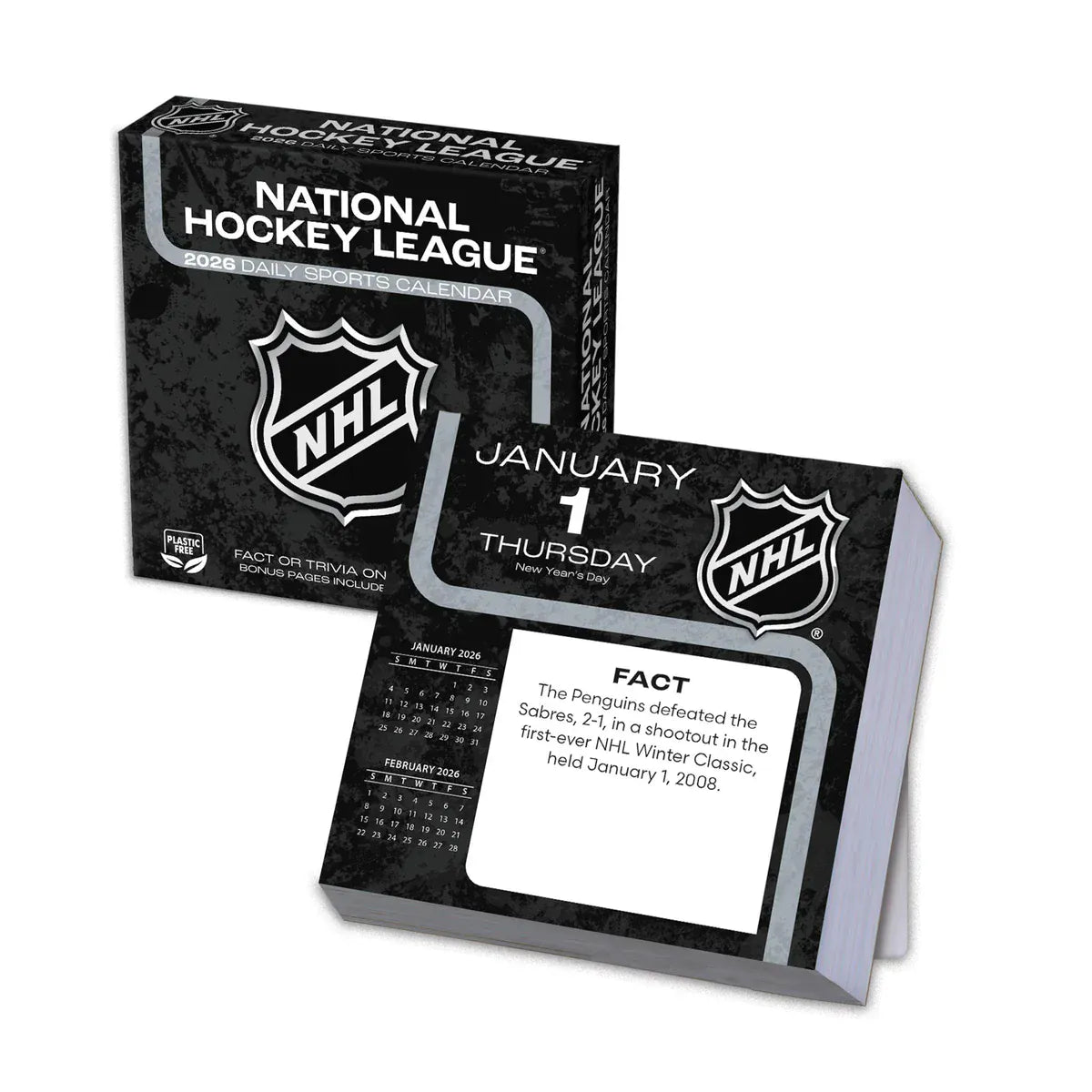 NHL Day-at-a-Time 2026 Box Calendar