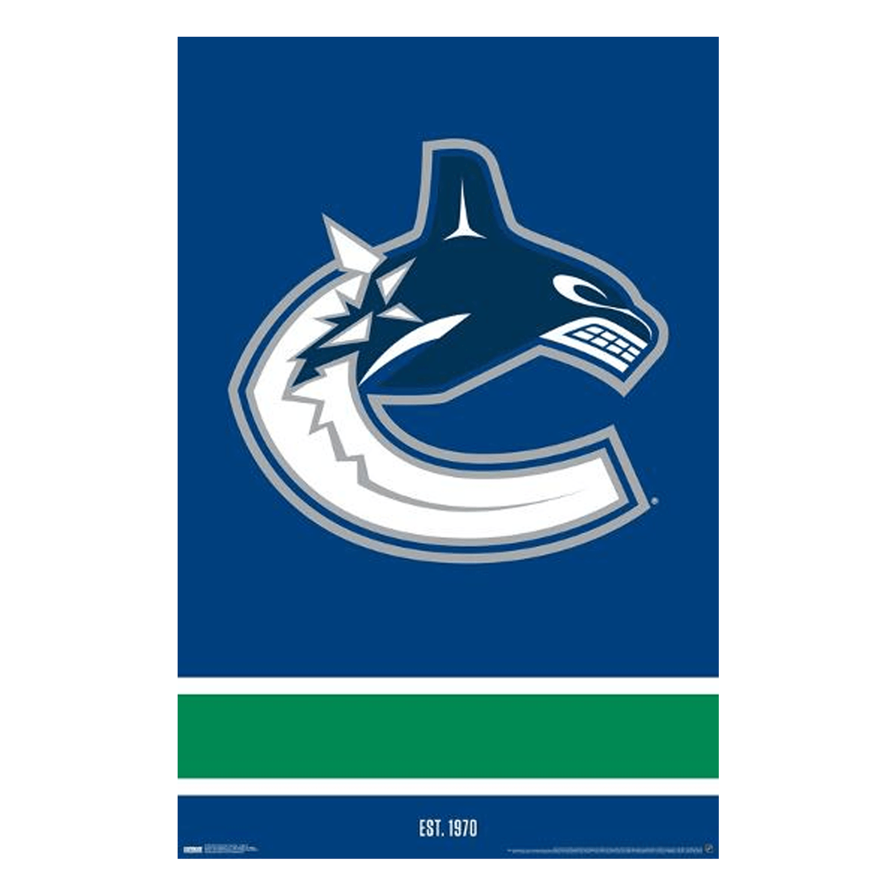 NHL Vancouver Canucks Logo 21 Poster