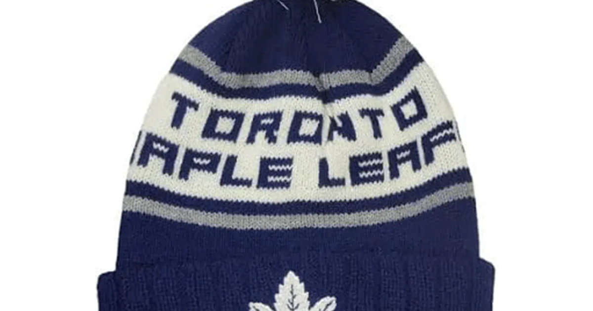 American Needle NHL Pillow Line TC Knit Toque - Toronto Maple Leafs ...