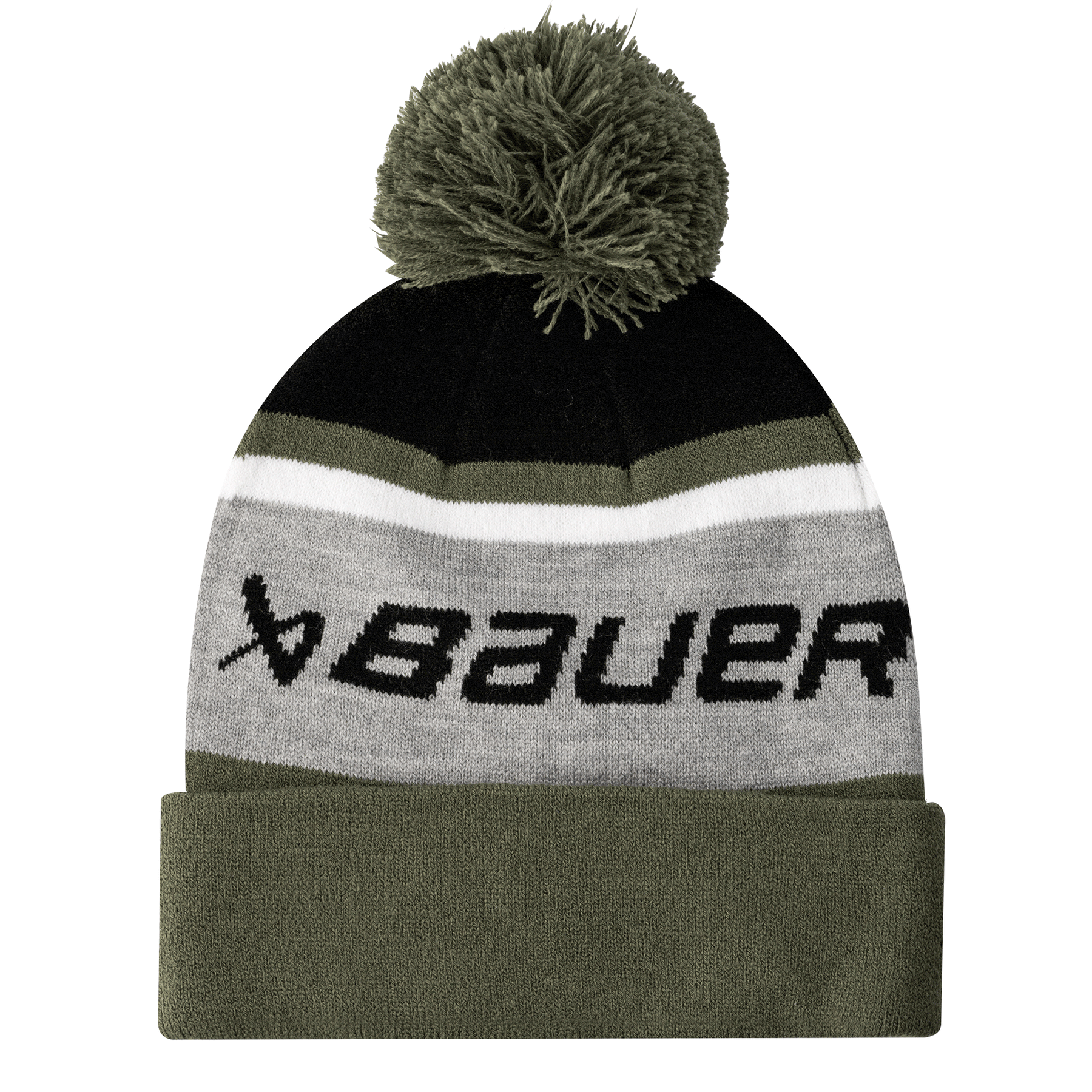 Bauer Intarsia Senior Knit Pom Toque | TheHockeyShop.com