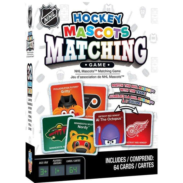 NHL Mascot Matching Game | TheHockeyShop.com
